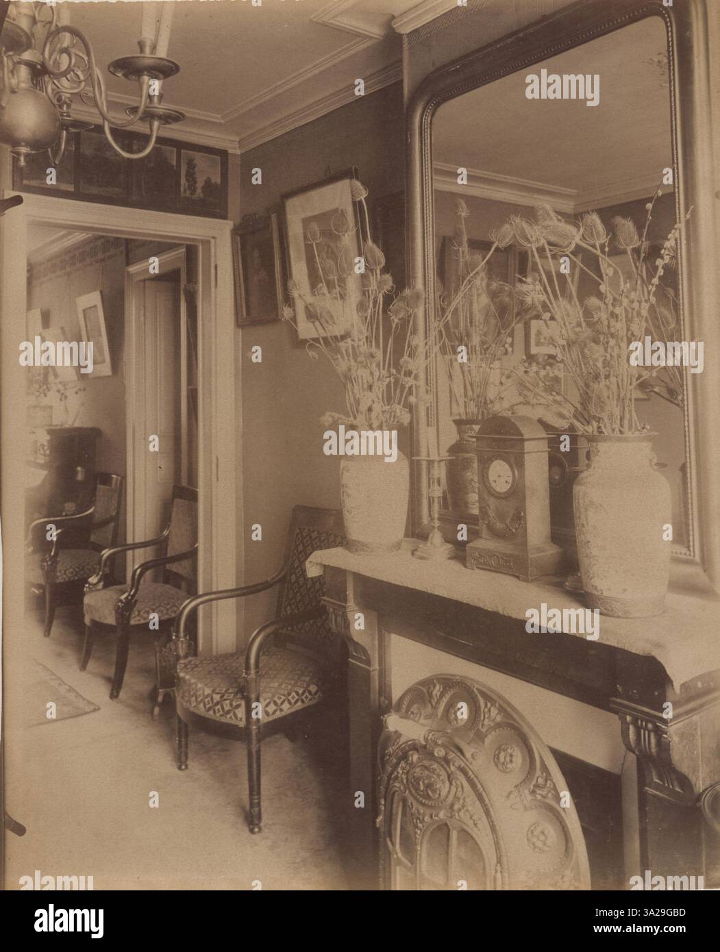 Atget’s photograph captures the interior of the Adam building on Rue ...