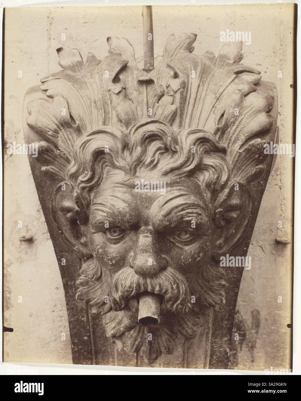 Atget’s photograph of the Cour de Marbre (Marble Court) features the ...