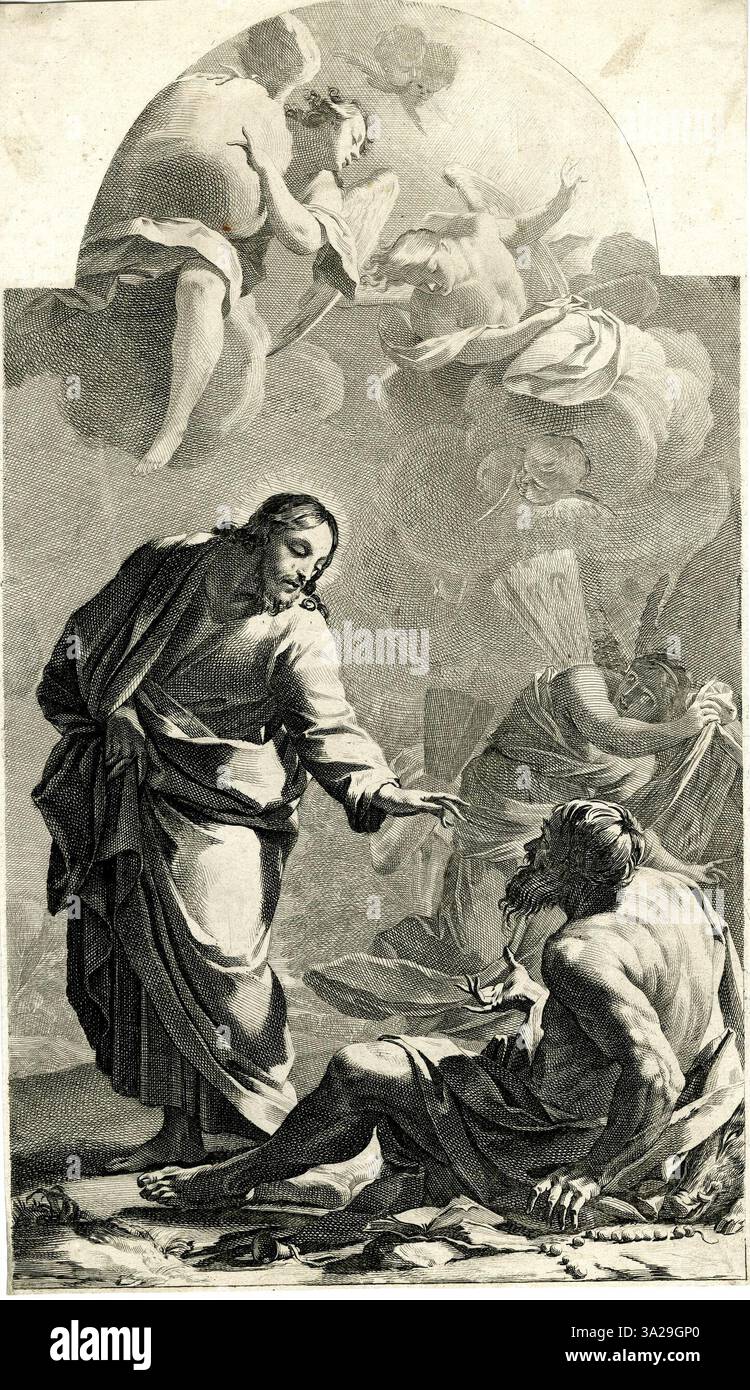 The same scene as previously described, showing Christ's appearance to ...