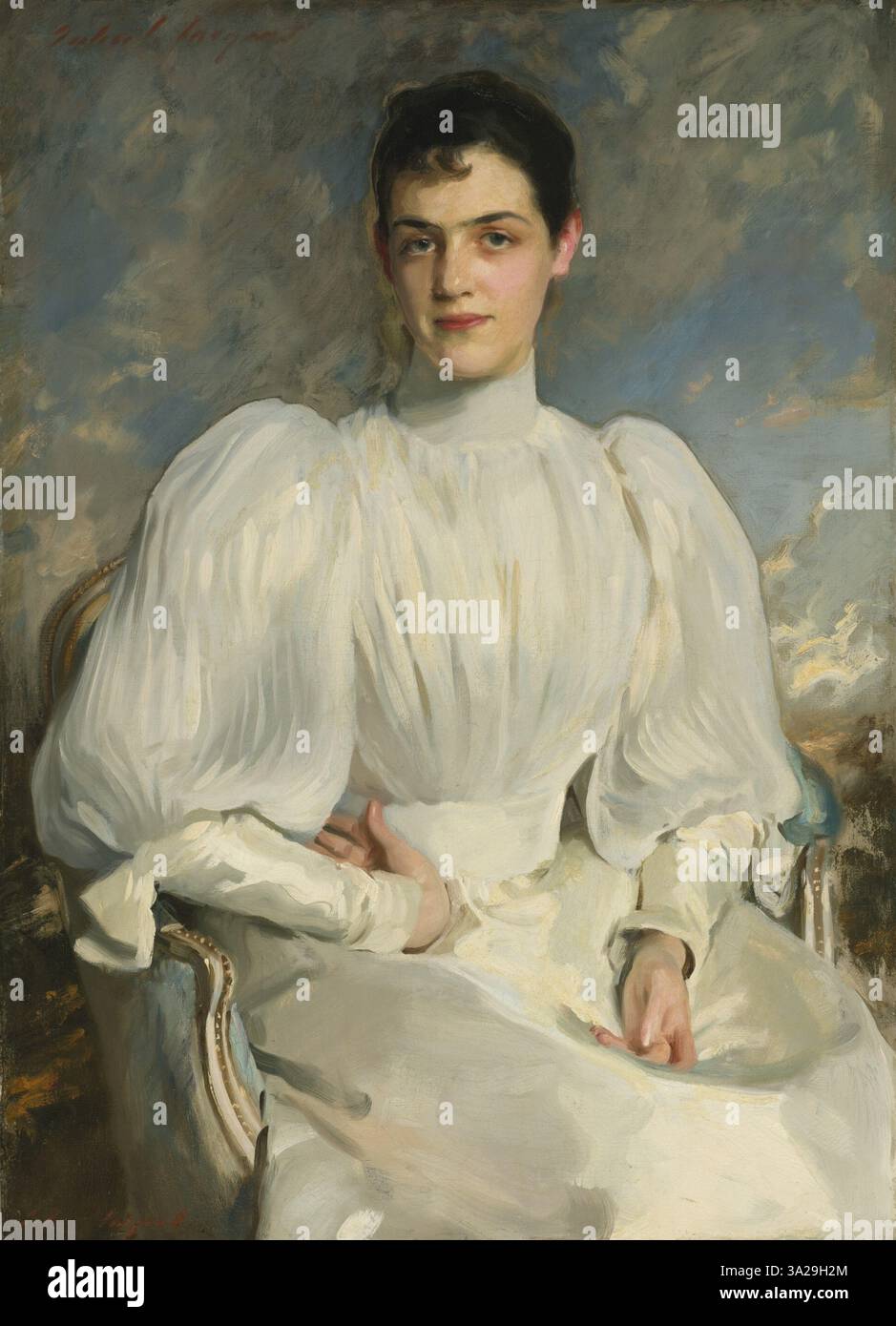 This portrait of Elsie Wagg by John Singer Sargent showcases the sitter ...