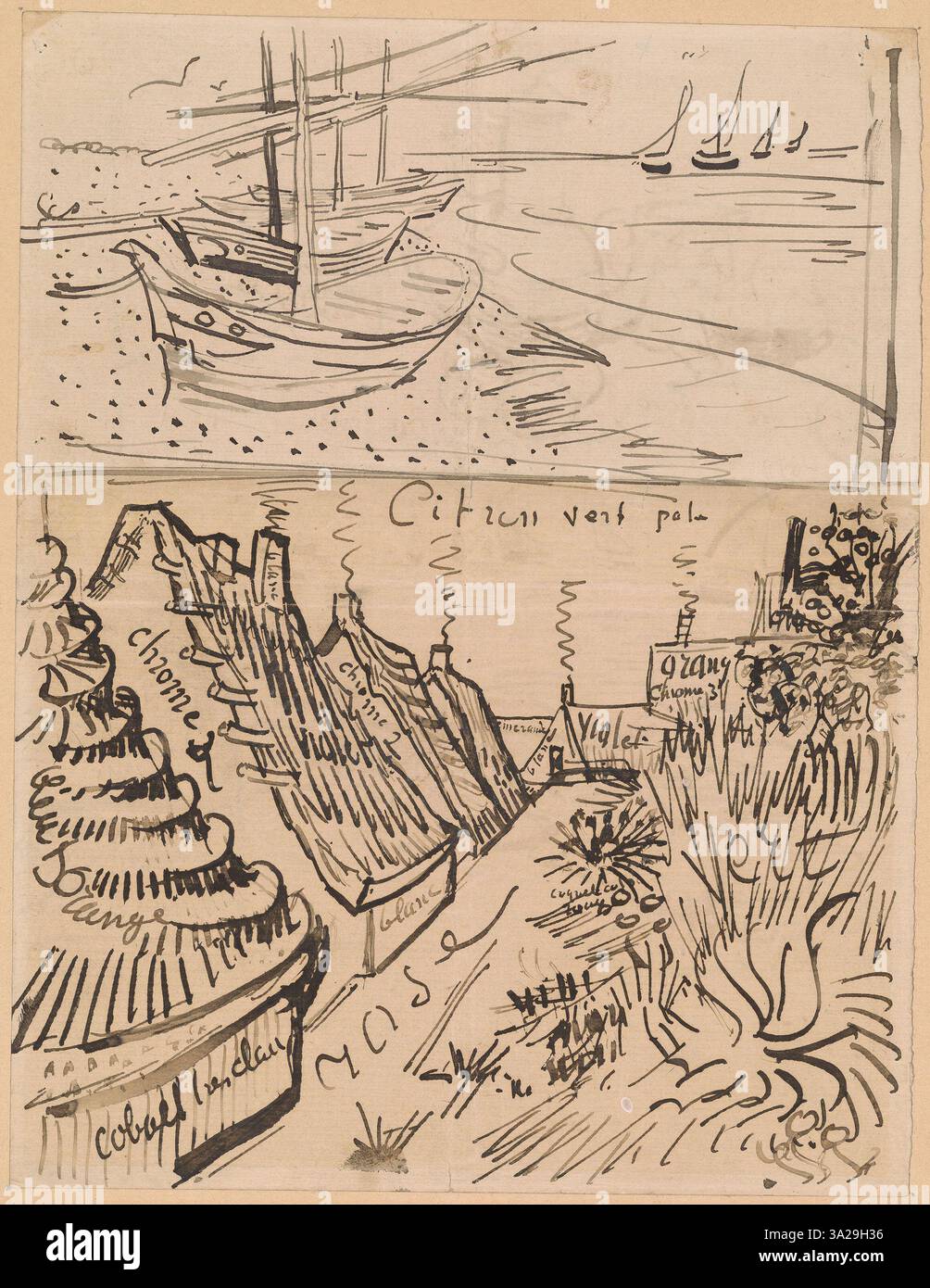 This autograph letter signed by Van Gogh to Émile Bernard from June 7 ...