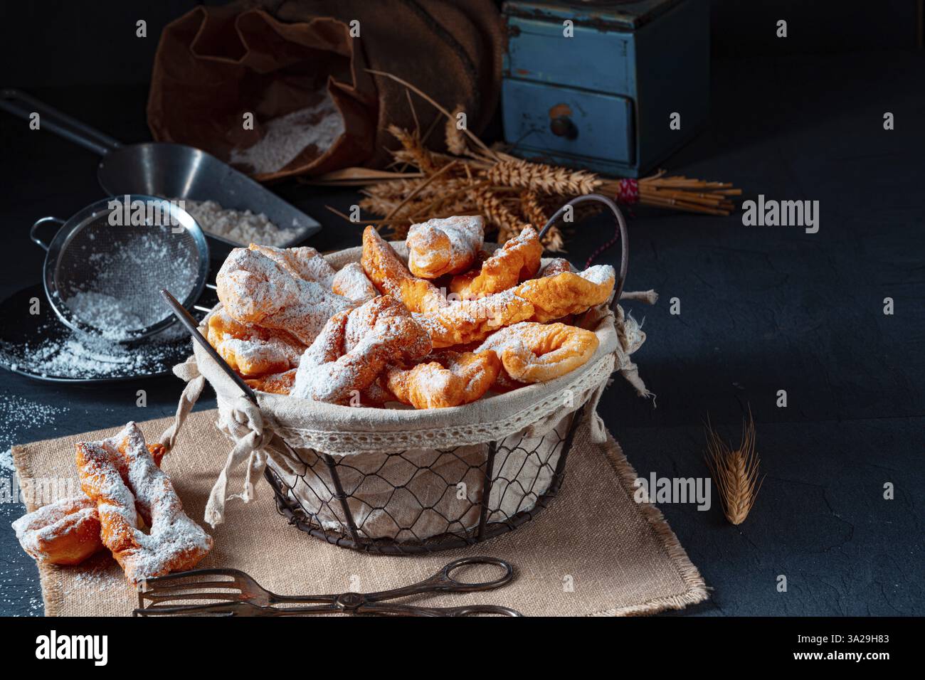 Raderk cake is a traditional Polish lard biscuit Stock Photo - Alamy