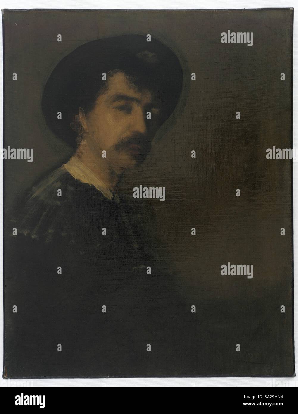 'Self-Portrait' depicts Whistler in a direct and introspective manner ...