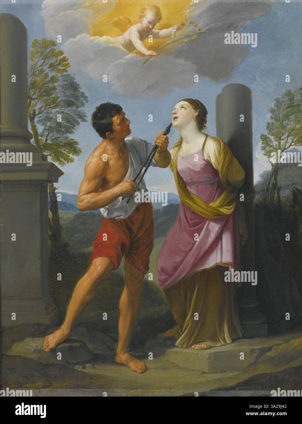 'The Martyrdom of Saint Apollonia' depicts the saint’s tragic and ...