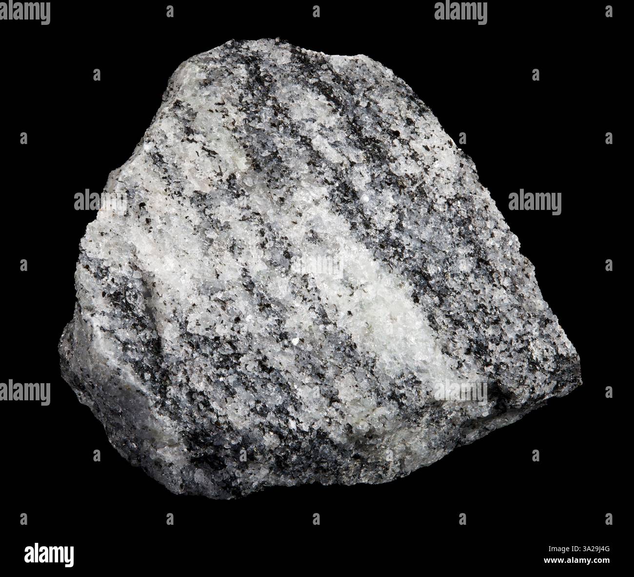Gneiss (Metamorphic Rock Stock Photo - Alamy
