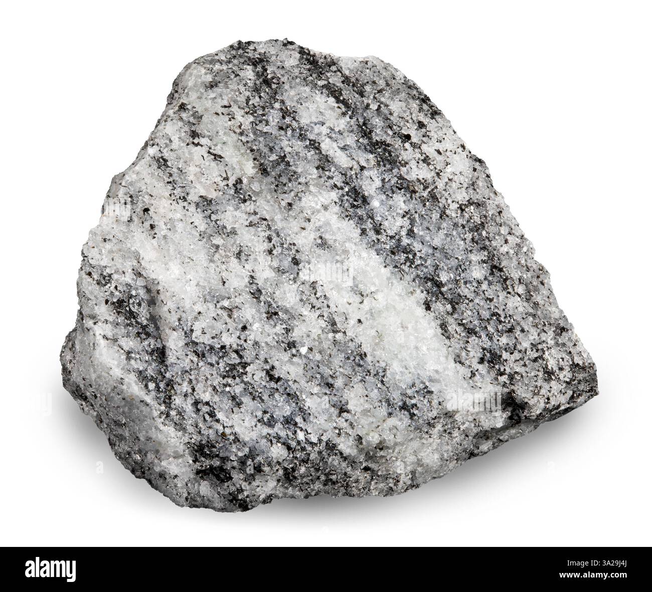 Gneiss (Metamorphic Rock Stock Photo - Alamy