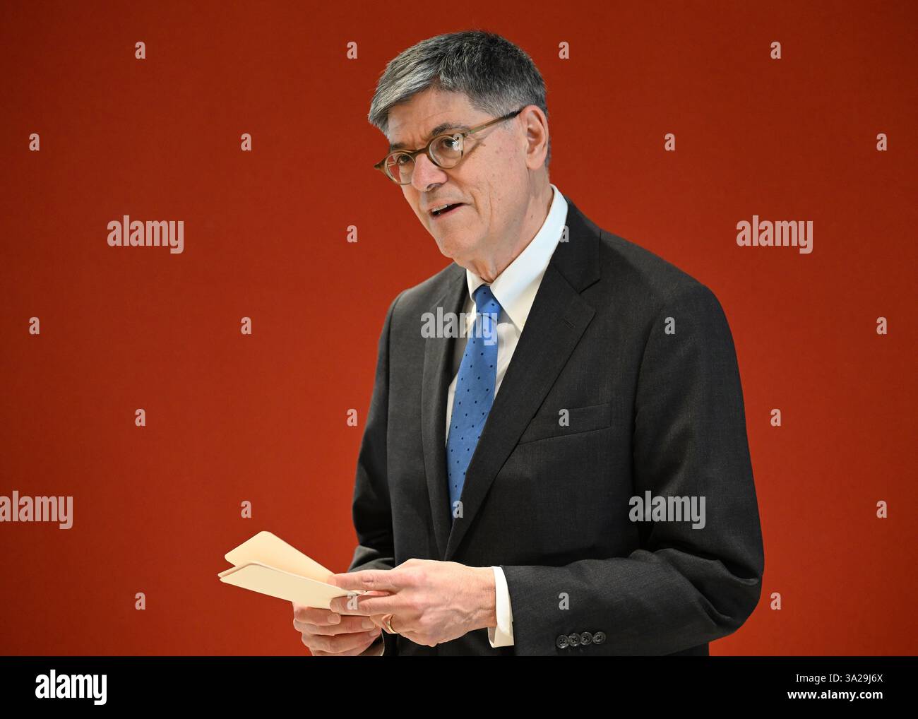 Jerusalem, Israel. 14 January, 2025. U.S Ambassador to Israel Jack Lew ...