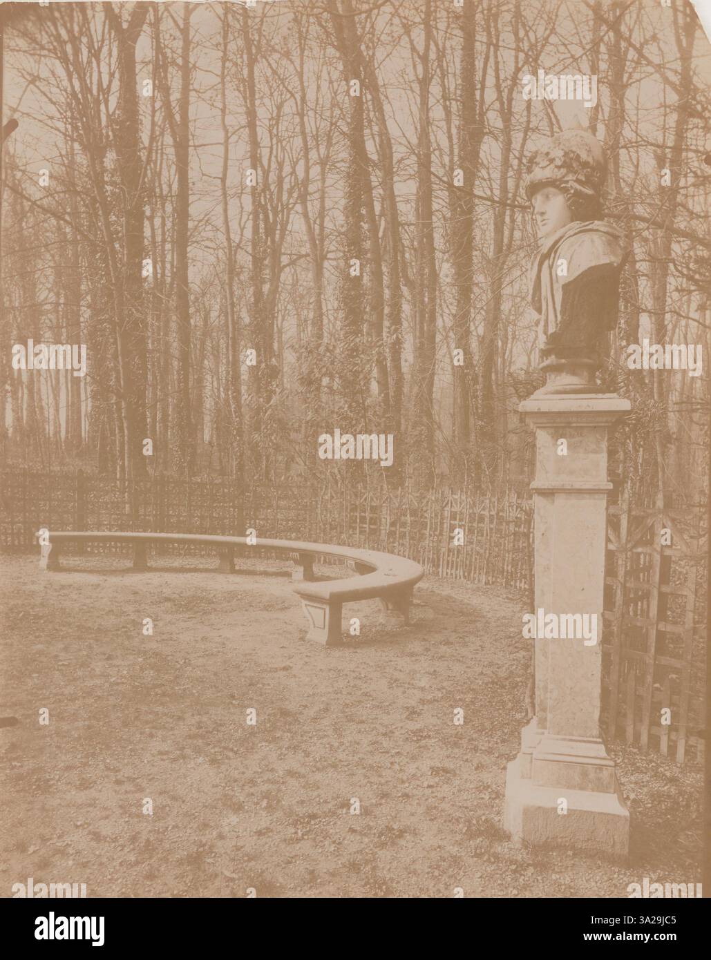 This image of the Versailles Gardens captures the intricate layout and ...