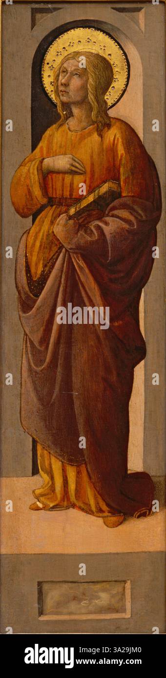 Fra Diamante’s *Two Saints* depicts two religious figures, showcasing ...