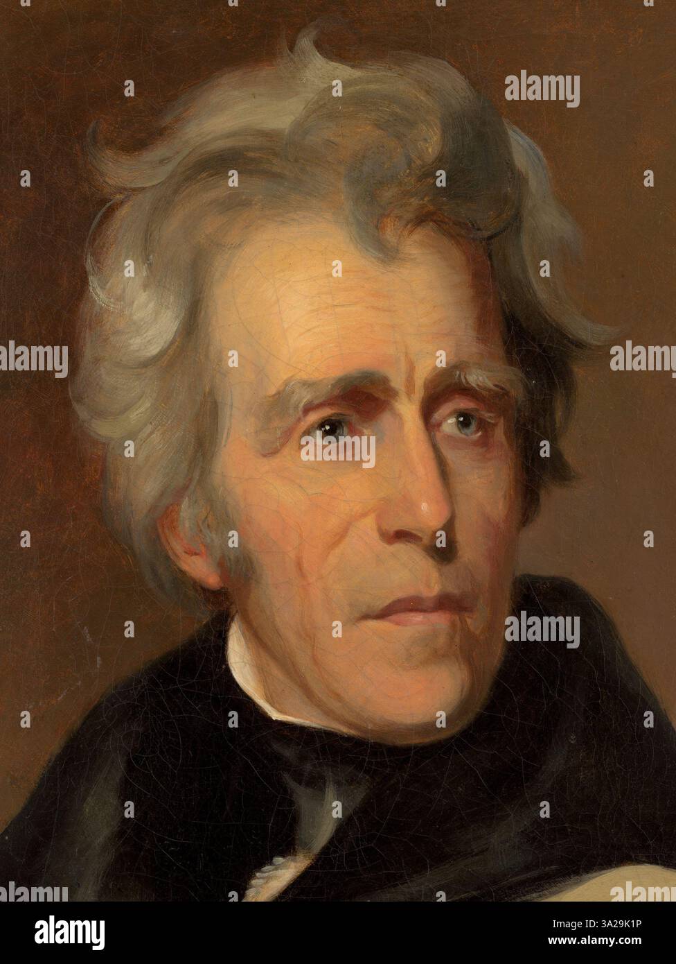 Thomas Sully's portrait of Andrew Jackson, painted in 1845, is a ...
