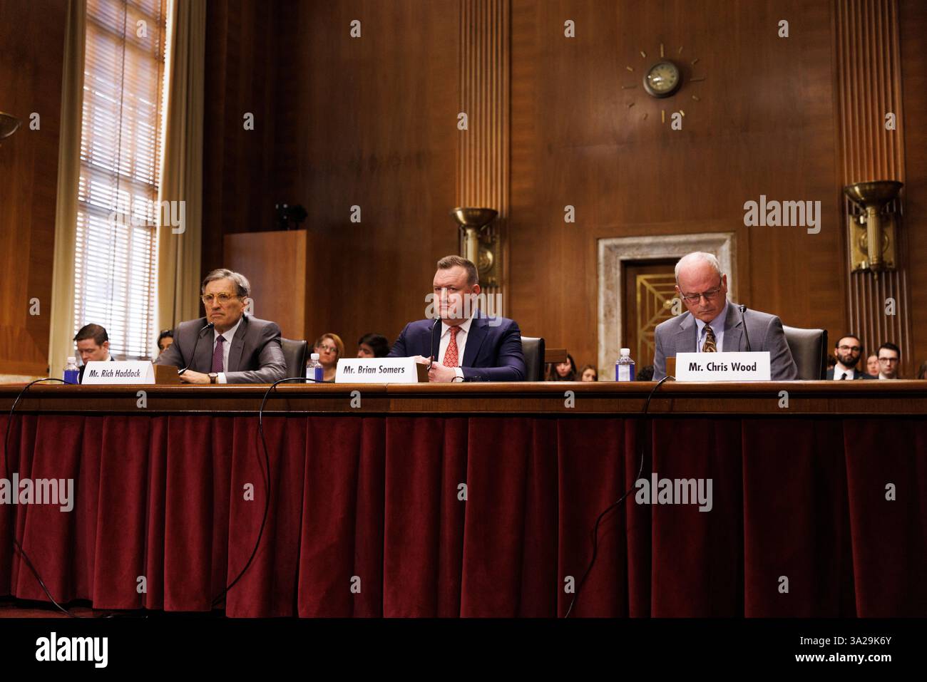 (Left to right) Rich Haddock, Senior Advisor at the Barrick Gold ...