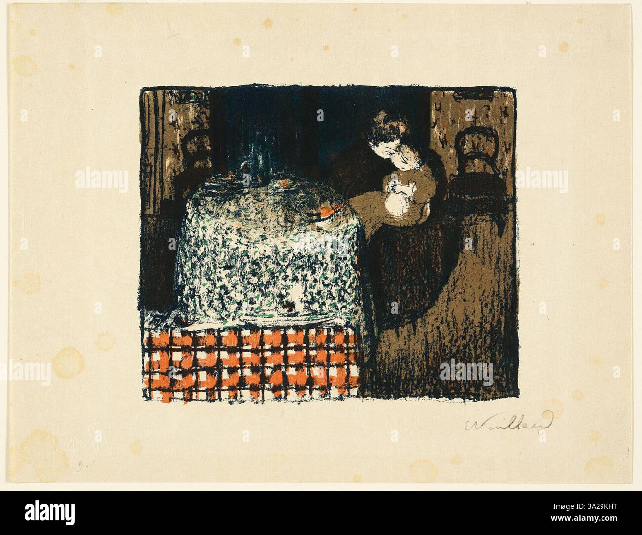 'Maternity' (1953) depicts a tender moment between a mother and child ...