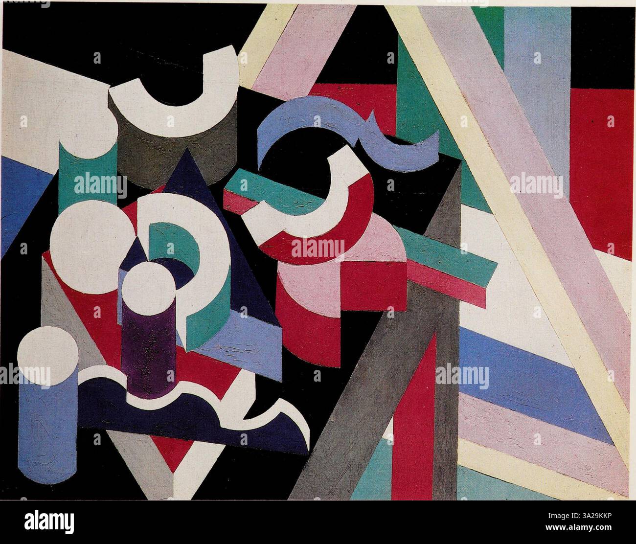 This painting by Patrick Henry Bruce showcases his expertise in ...