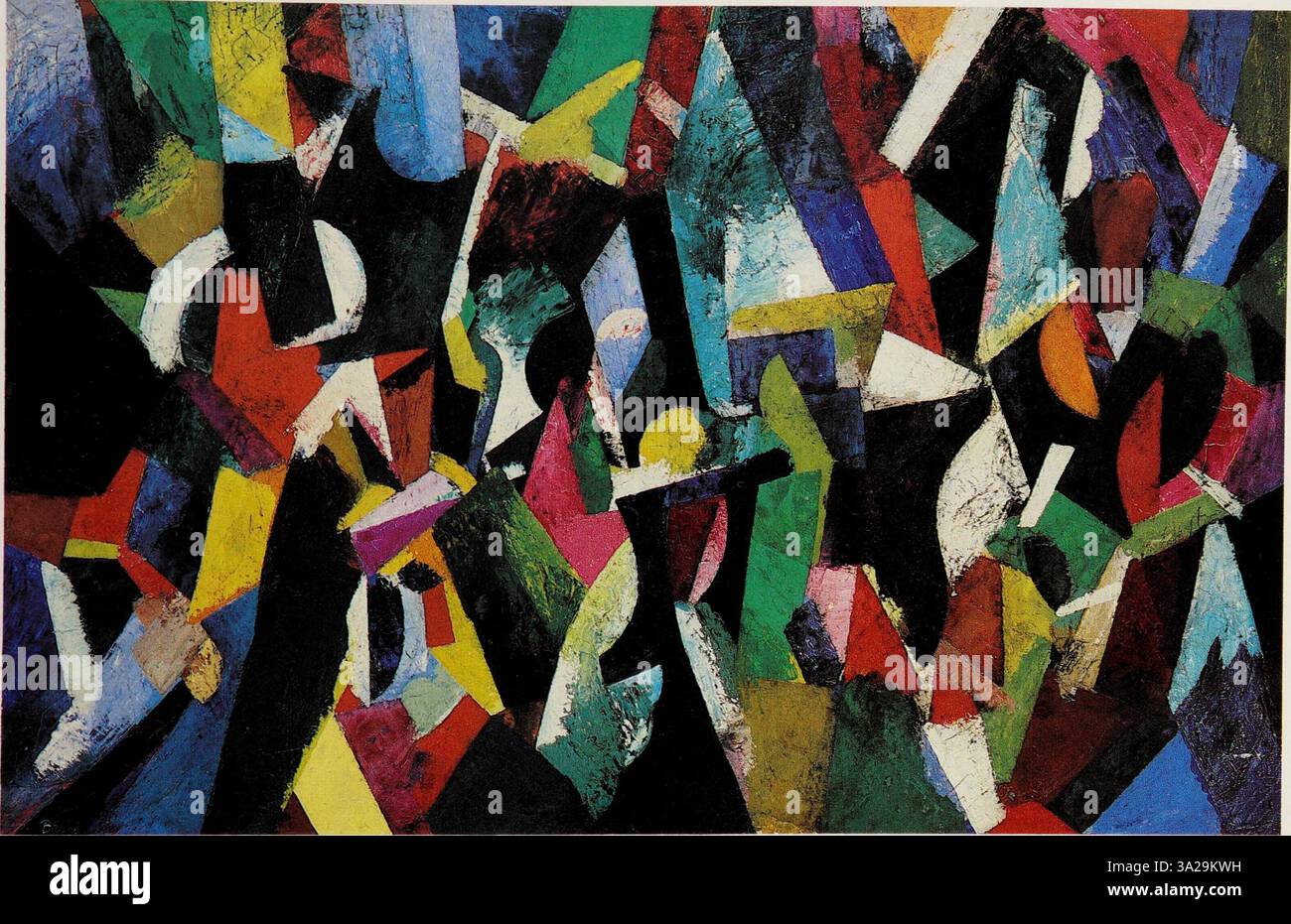 'Agee and Rose, C10' by Patrick Henry Bruce features geometric ...