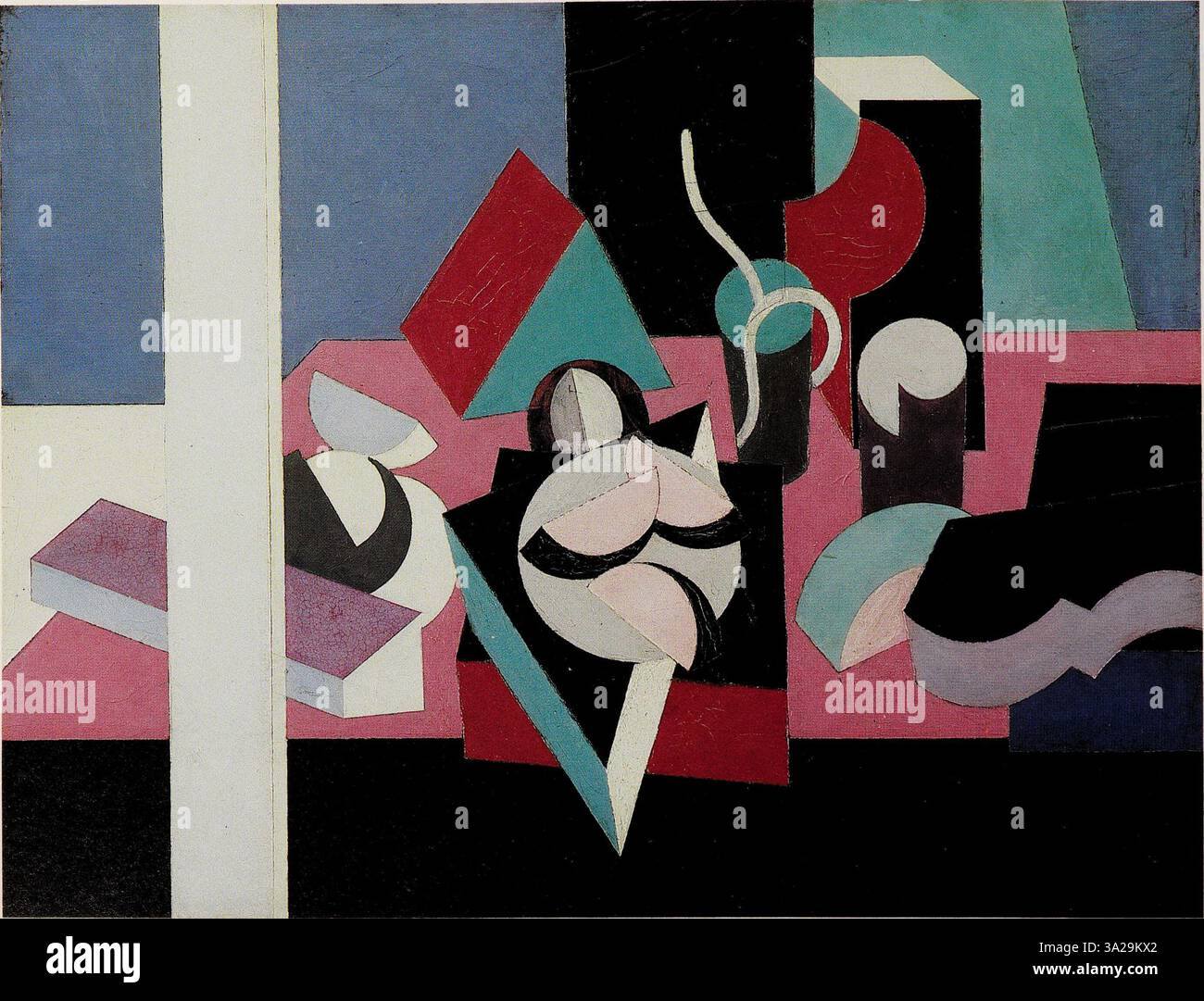 This piece by Patrick Henry Bruce represents a refined approach to ...