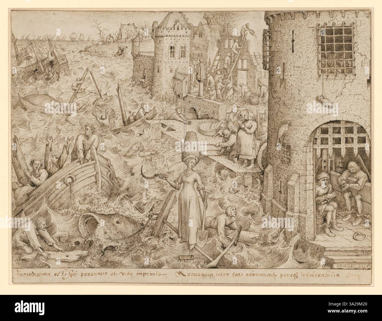 Pieter Bruegel’s 'Spes' is an allegorical representation of hope ...