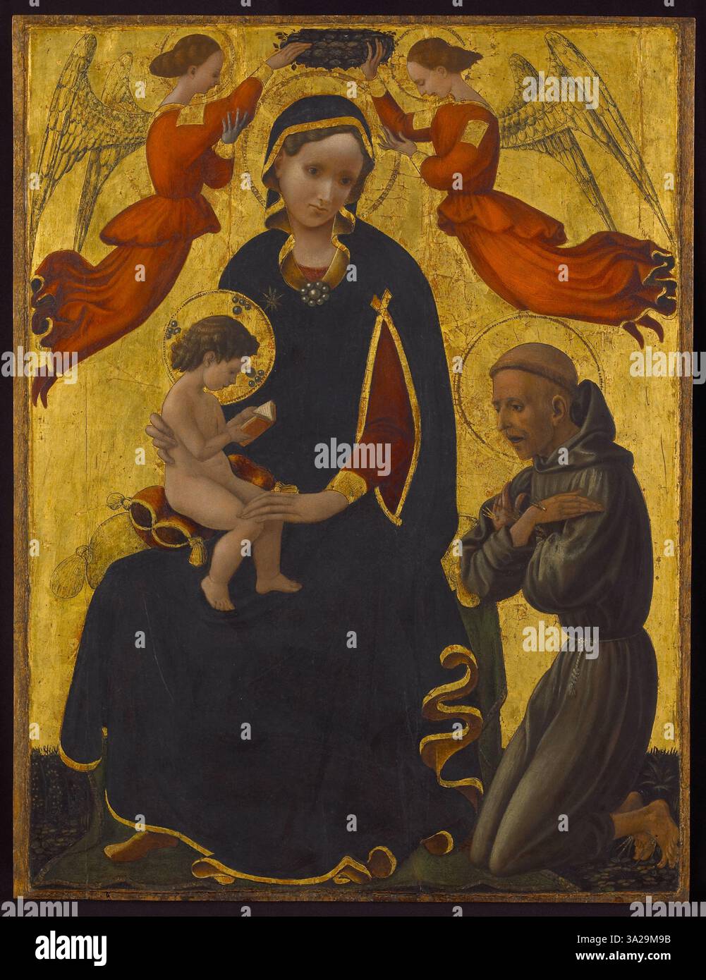 This painting by Paolo Uccello from 1465–68 depicts the Madonna and ...