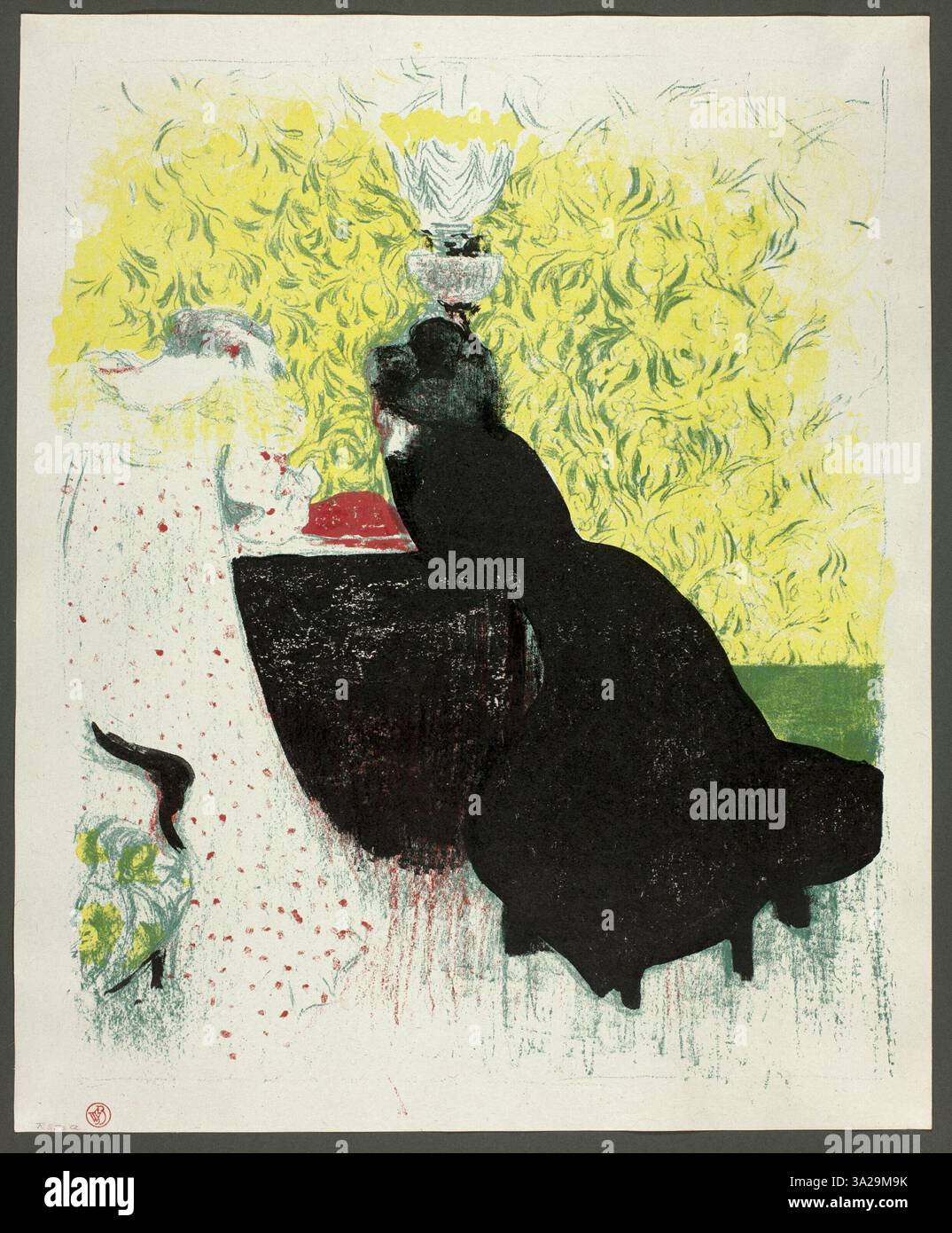 'The Two Sisters-in-Law' (1936) depicts two women in a domestic setting ...