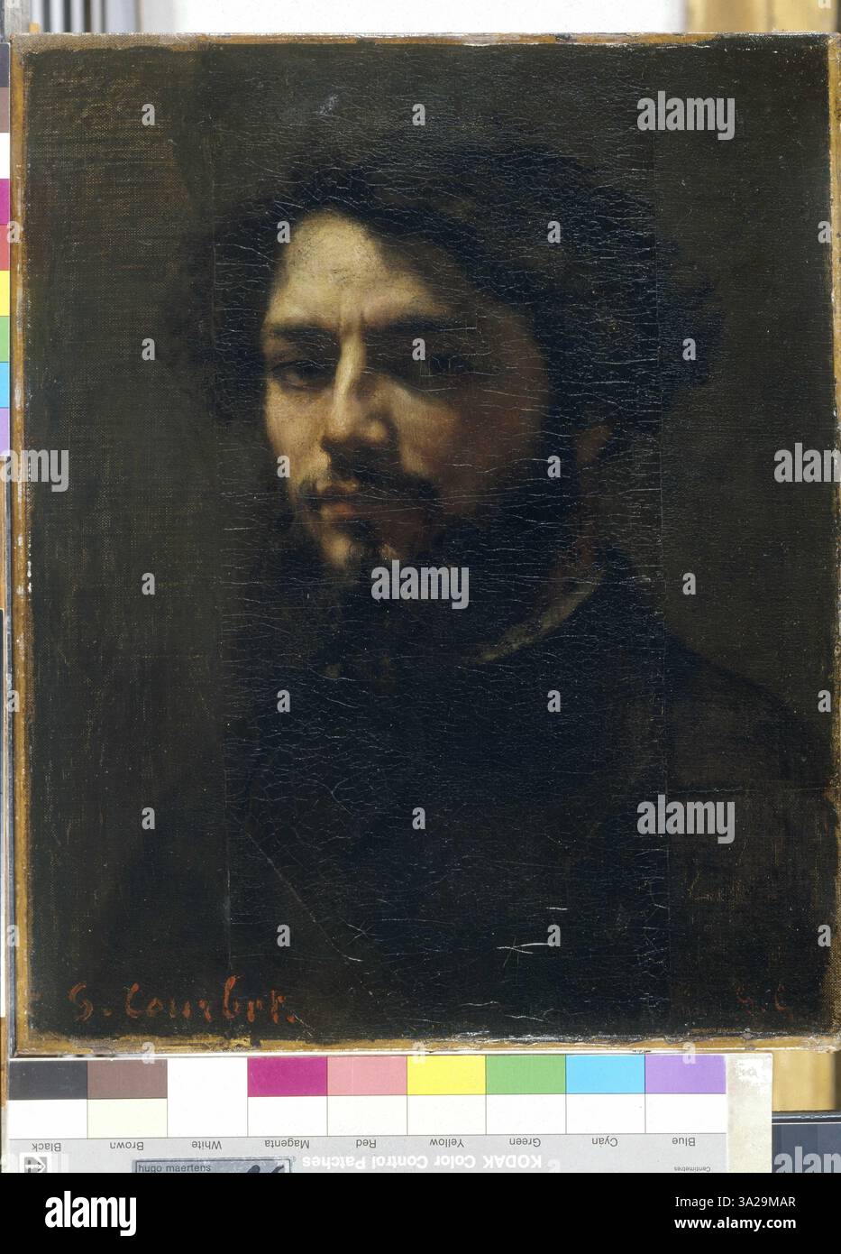 'Autoportrait' (circa 1850) by Gustave Courbet is a self-reflective ...