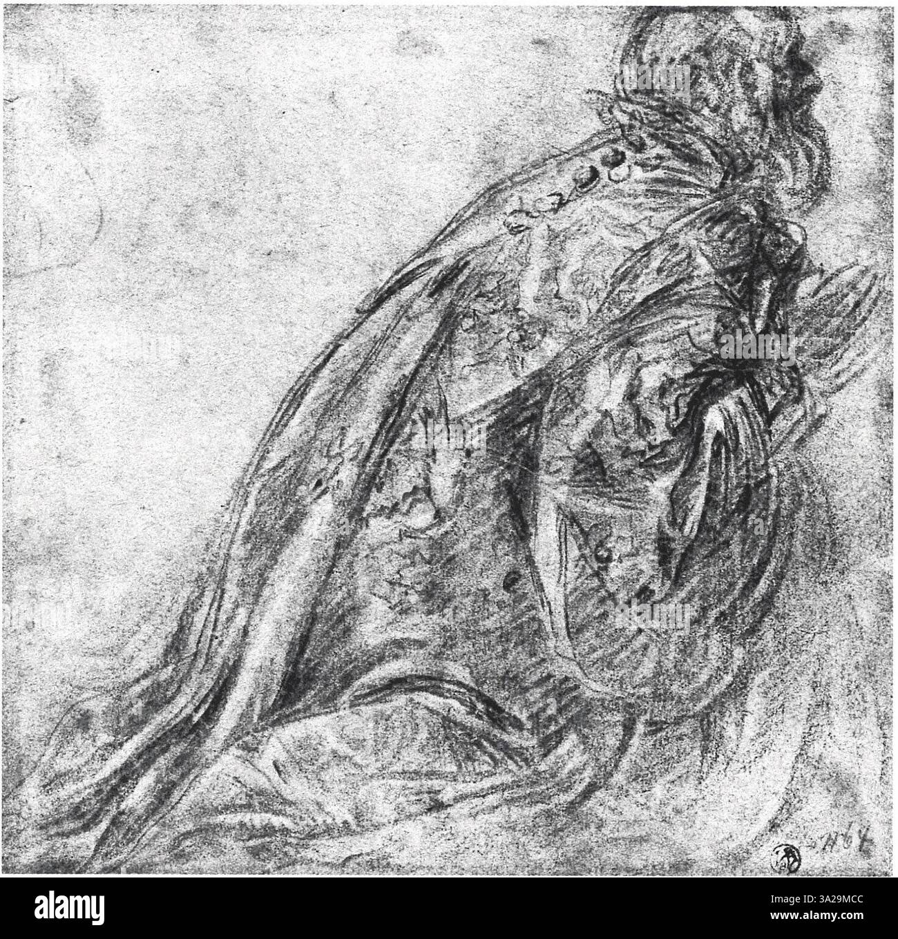 This study by Paolo Veronese depicts a kneeling Magus, one of the three ...