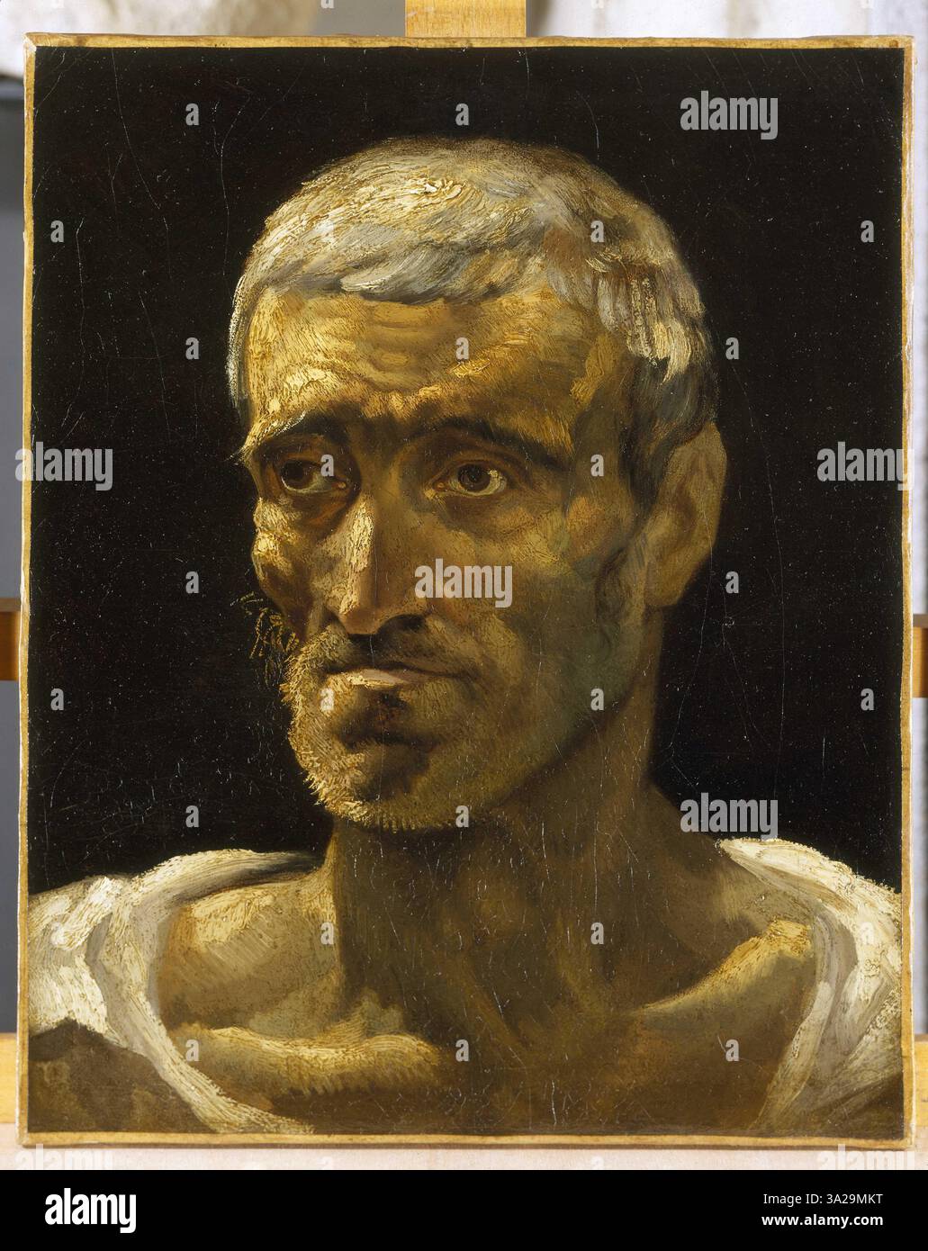 ‘Portrait d'un naufragé’ shows the head of a shipwrecked man ...
