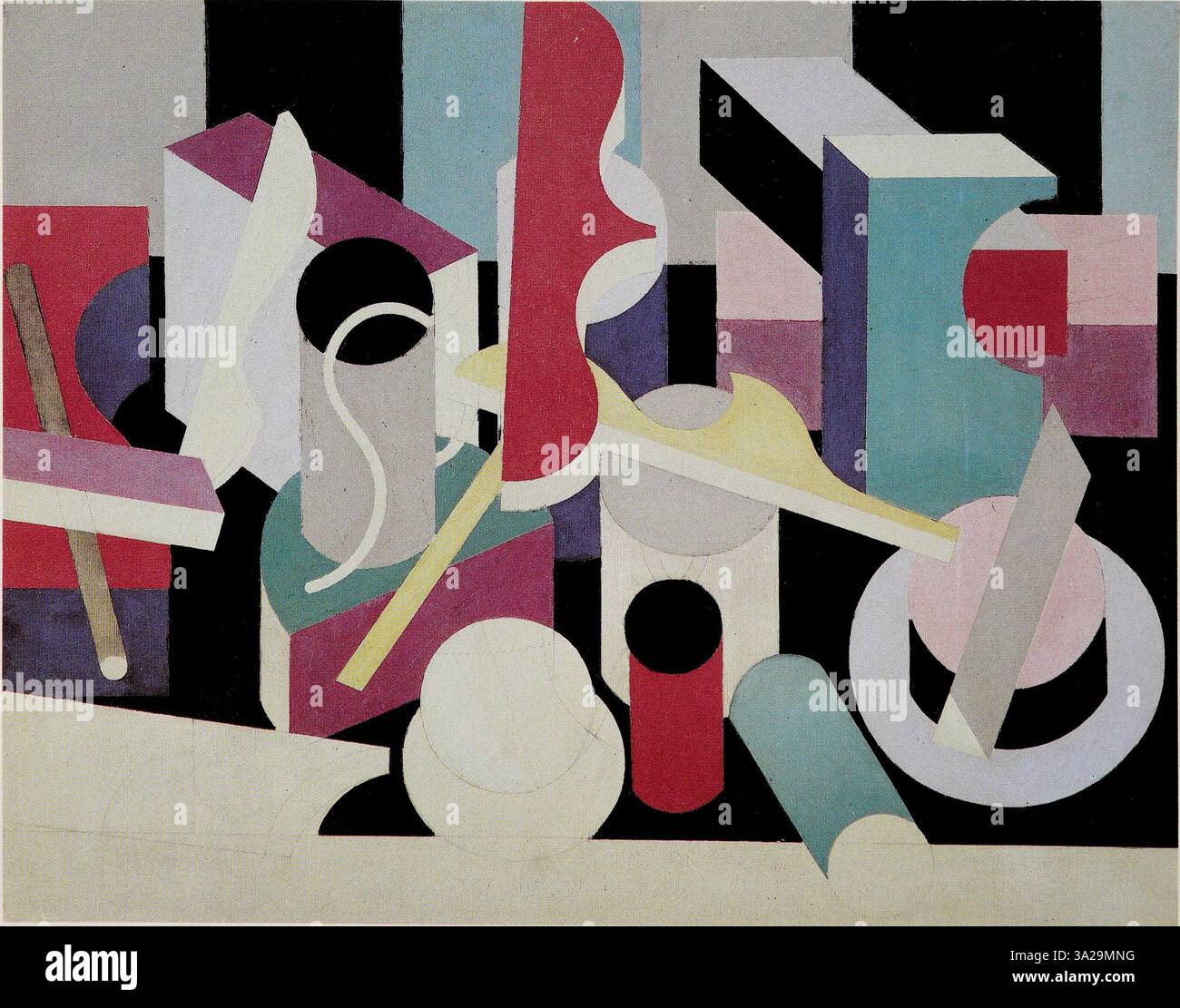 This work by Patrick Henry Bruce exemplifies his skill in using ...