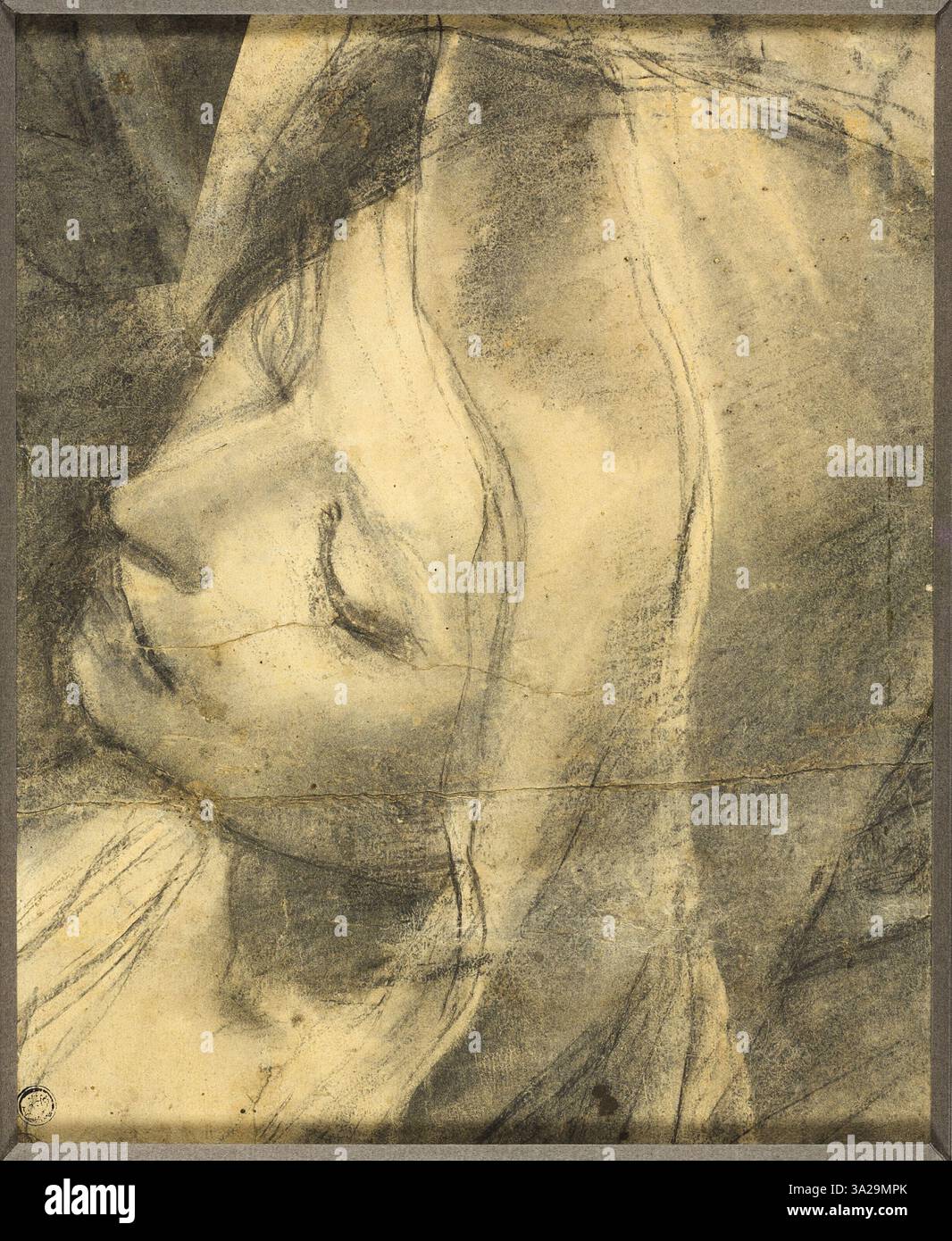 This study by Barocci captures the swooning Virgin, depicting her in a ...