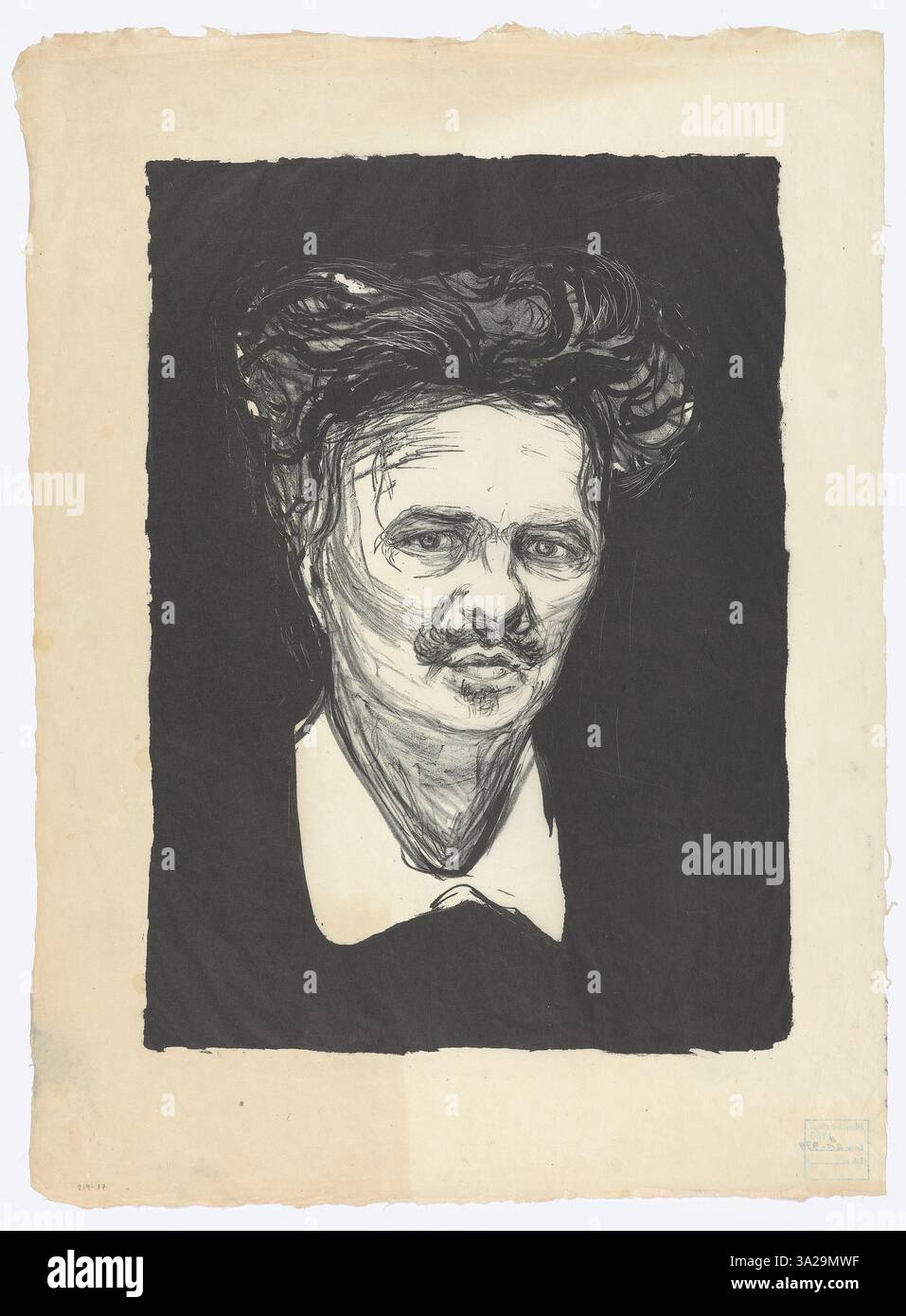 In this print, Edvard Munch captures a figure lost in emotional ...