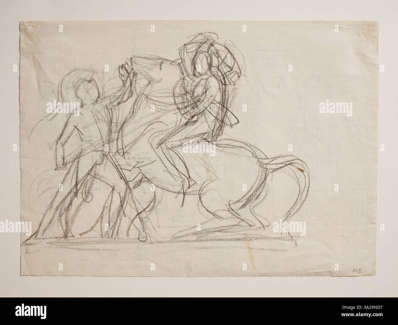 This marble sculpture by Bertel Thorvaldsen showcases his neoclassical ...