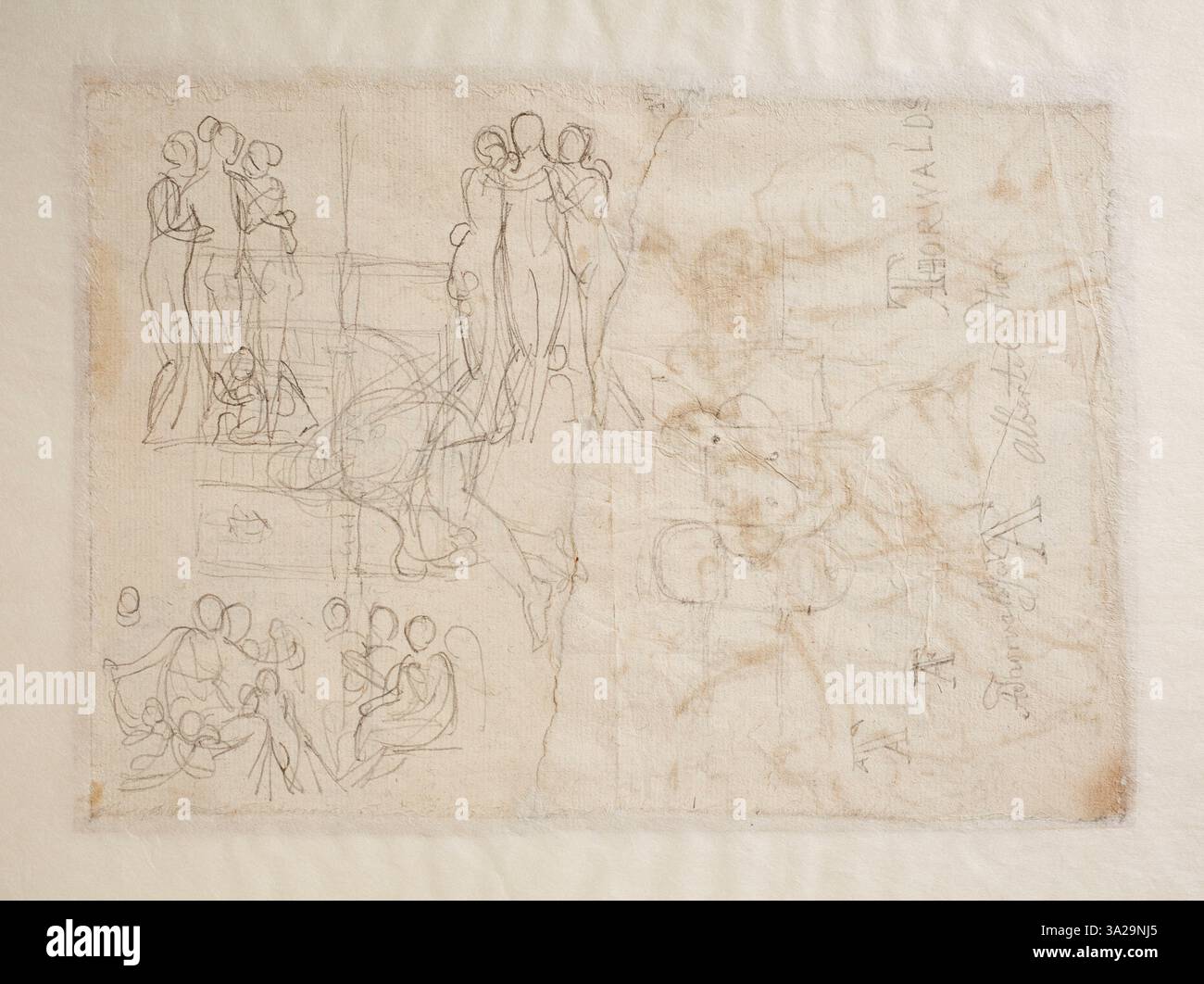 Thorvaldsen’s sculpture exemplifies his ability to represent the human ...