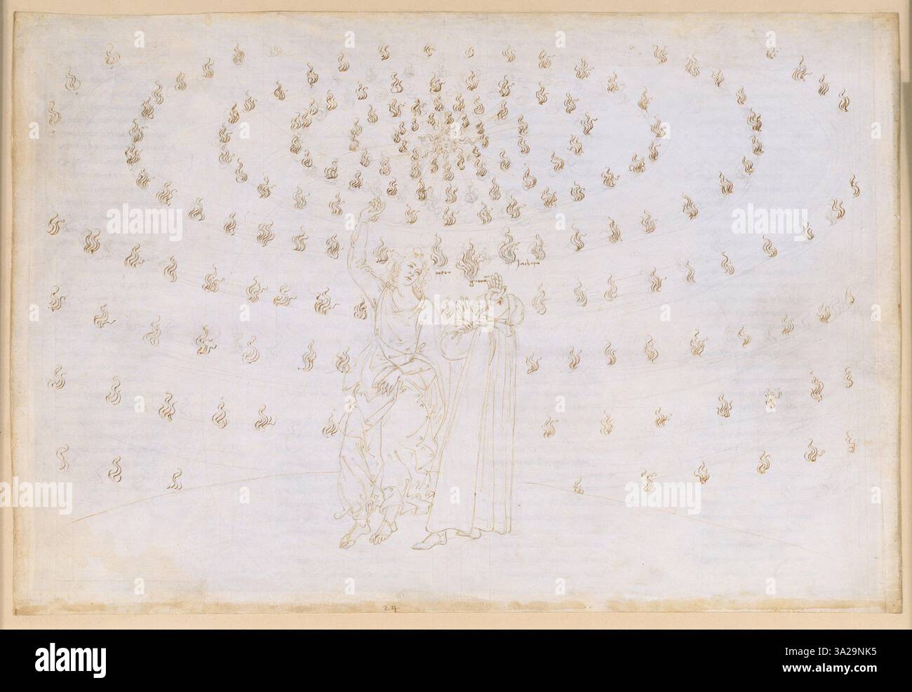 'Paradiso 25' by Botticelli depicts the celestial beauty of paradise ...
