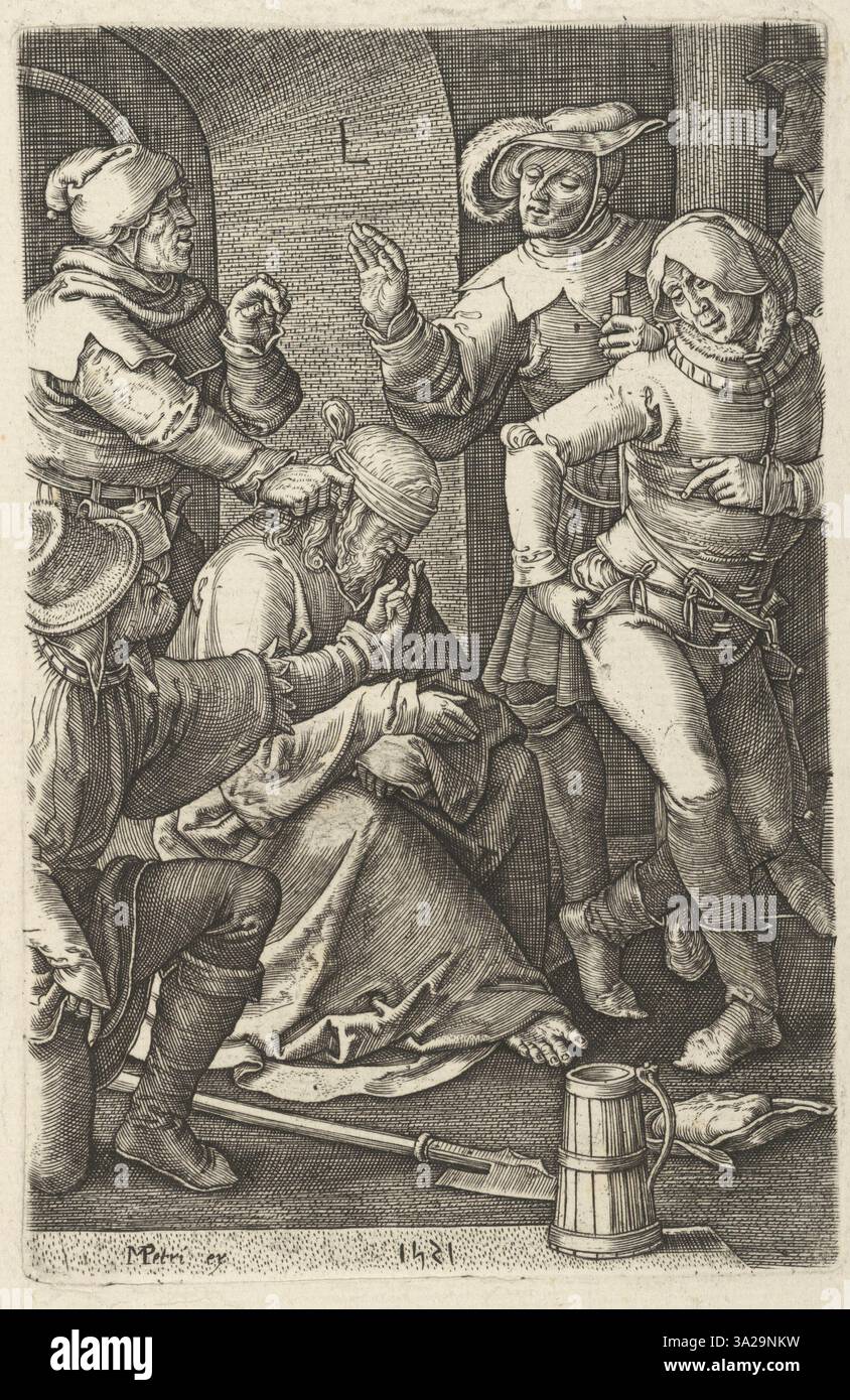 An exemplary piece by Lucas van Leyden, showcasing his mastery of ...