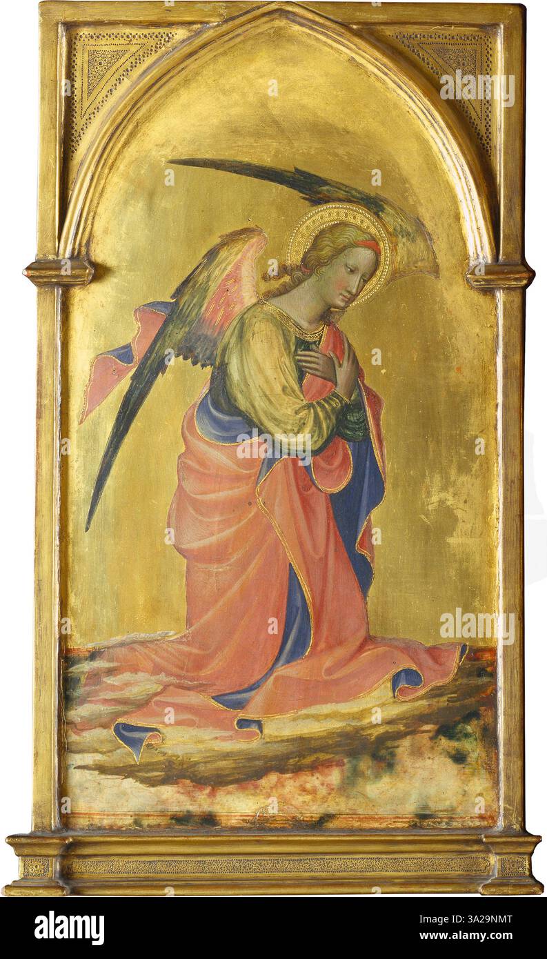 This work by Gherardo Starnina portrays the Archangel Gabriel in a ...