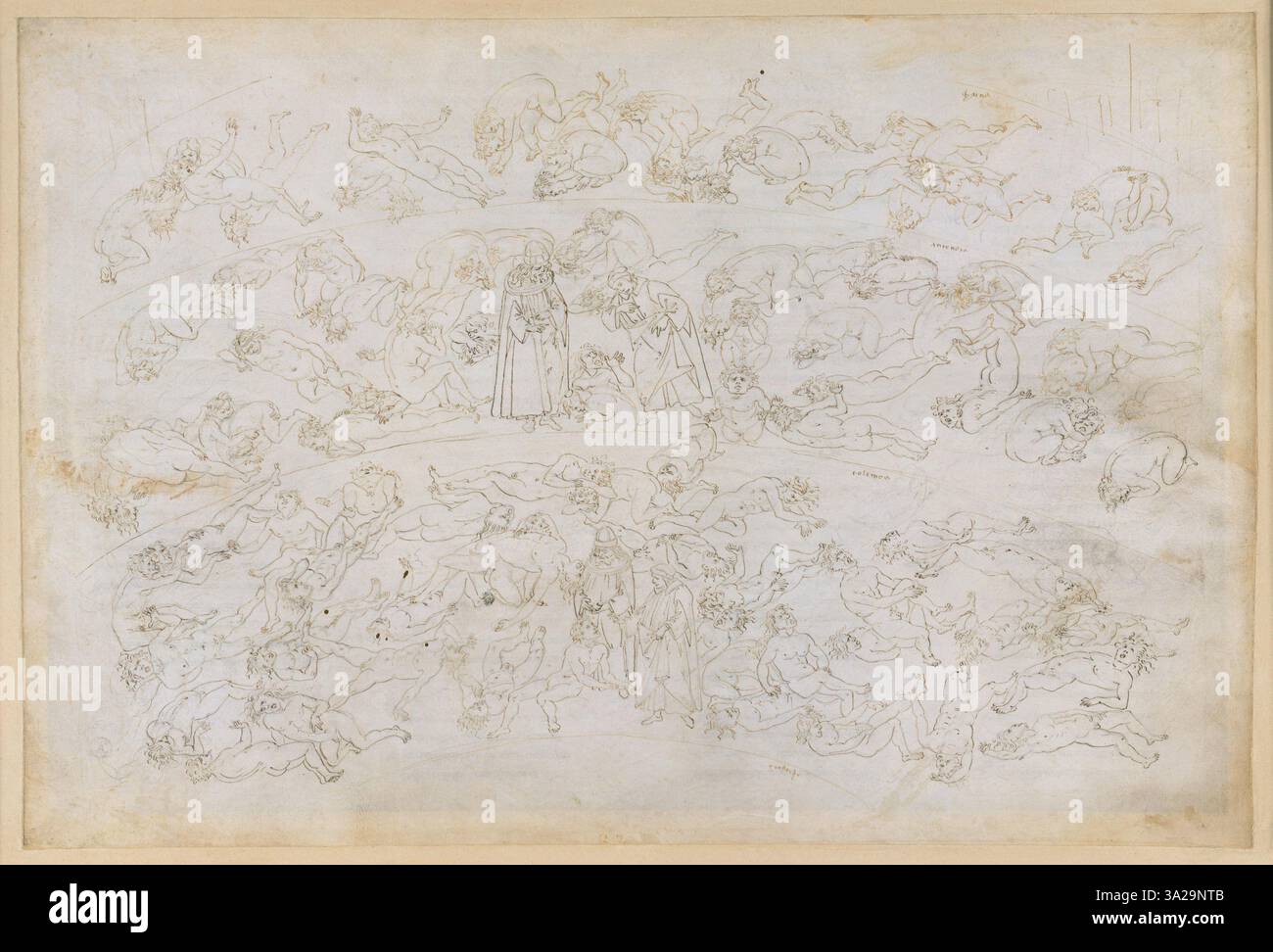 This illustration from Botticelli’s series on Dante's 'Divina Commedia ...