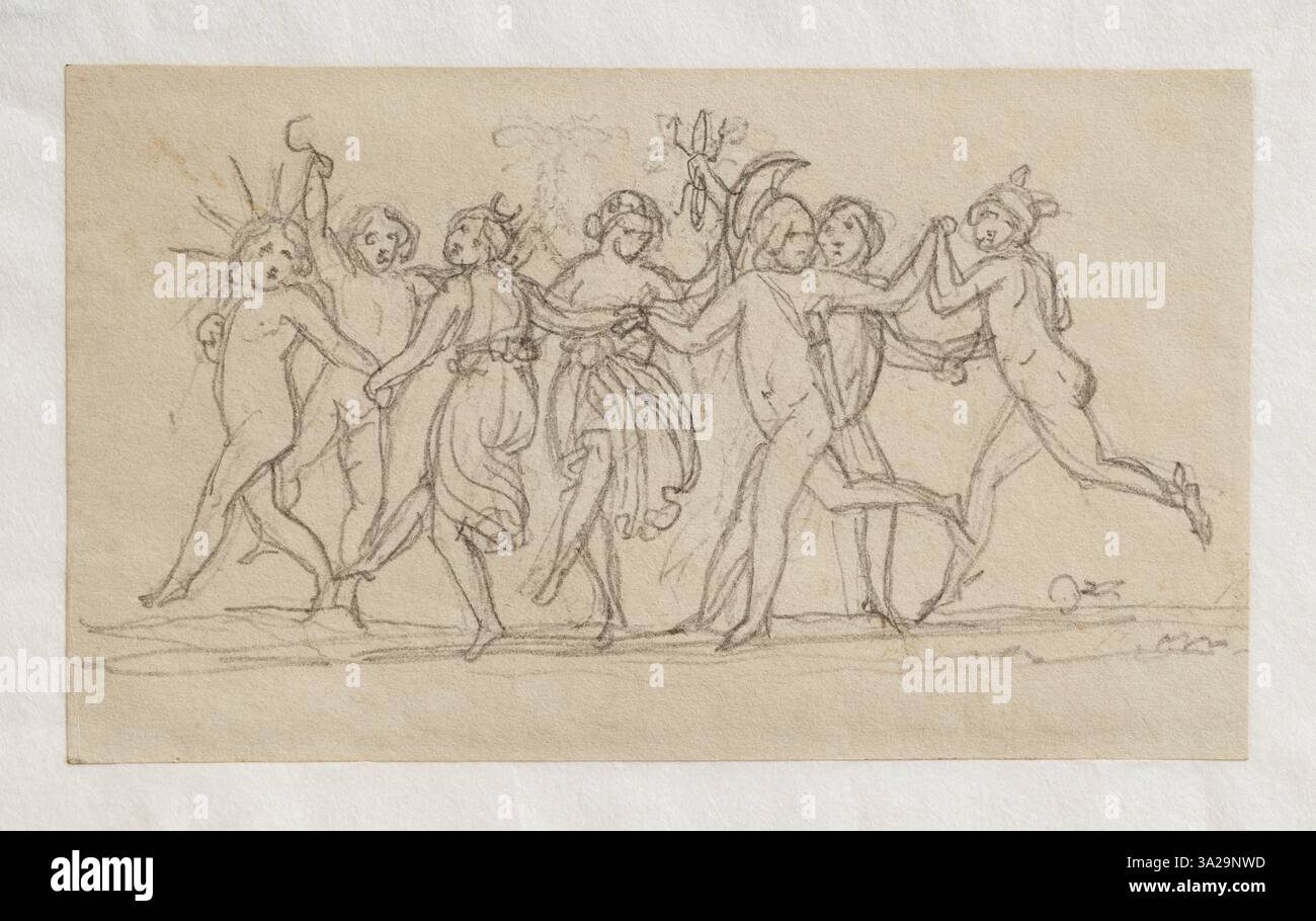 This marble sculpture by Bertel Thorvaldsen demonstrates his skill in ...