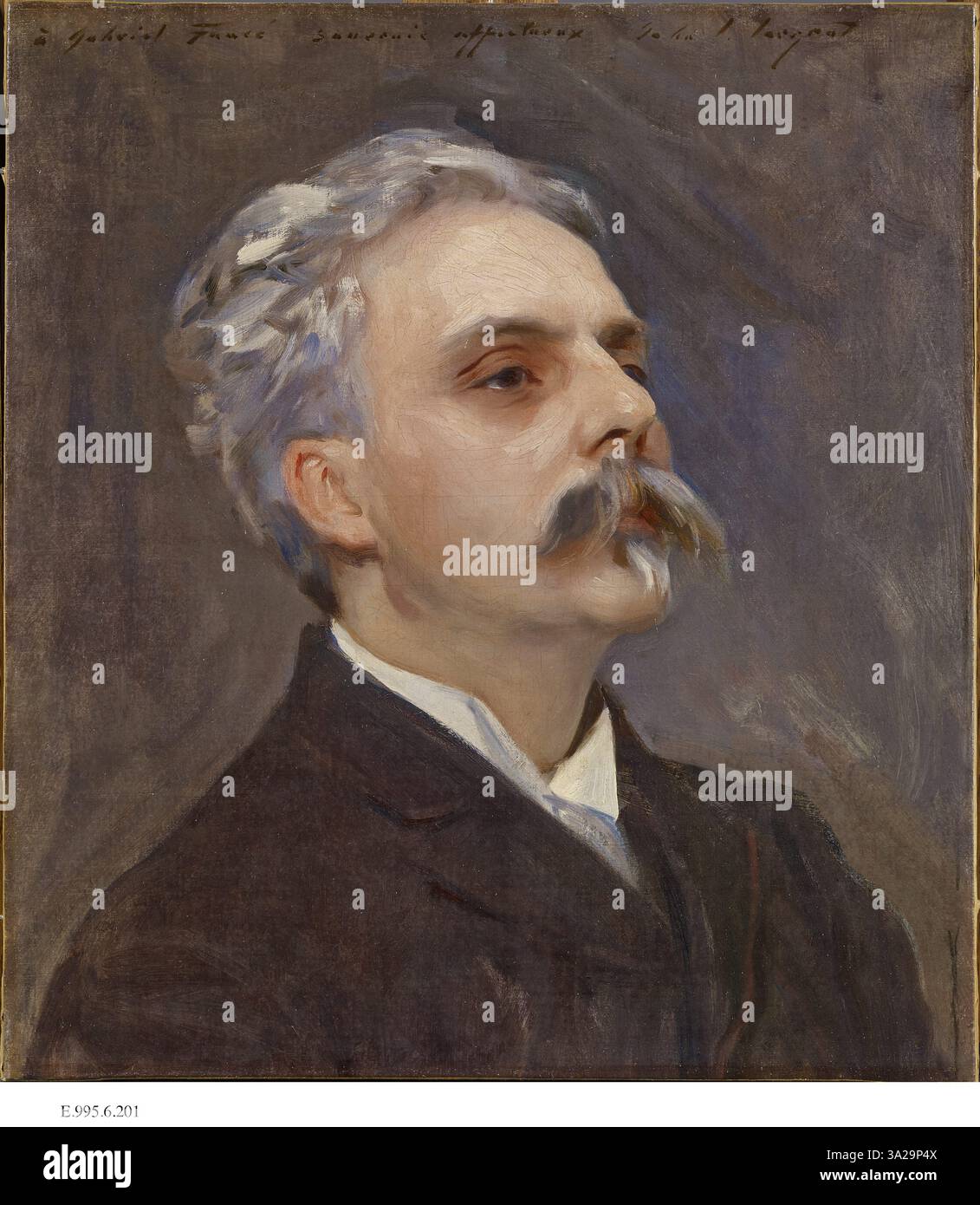 This portrait of composer Gabriel Fauré, painted by John Singer Sargent ...