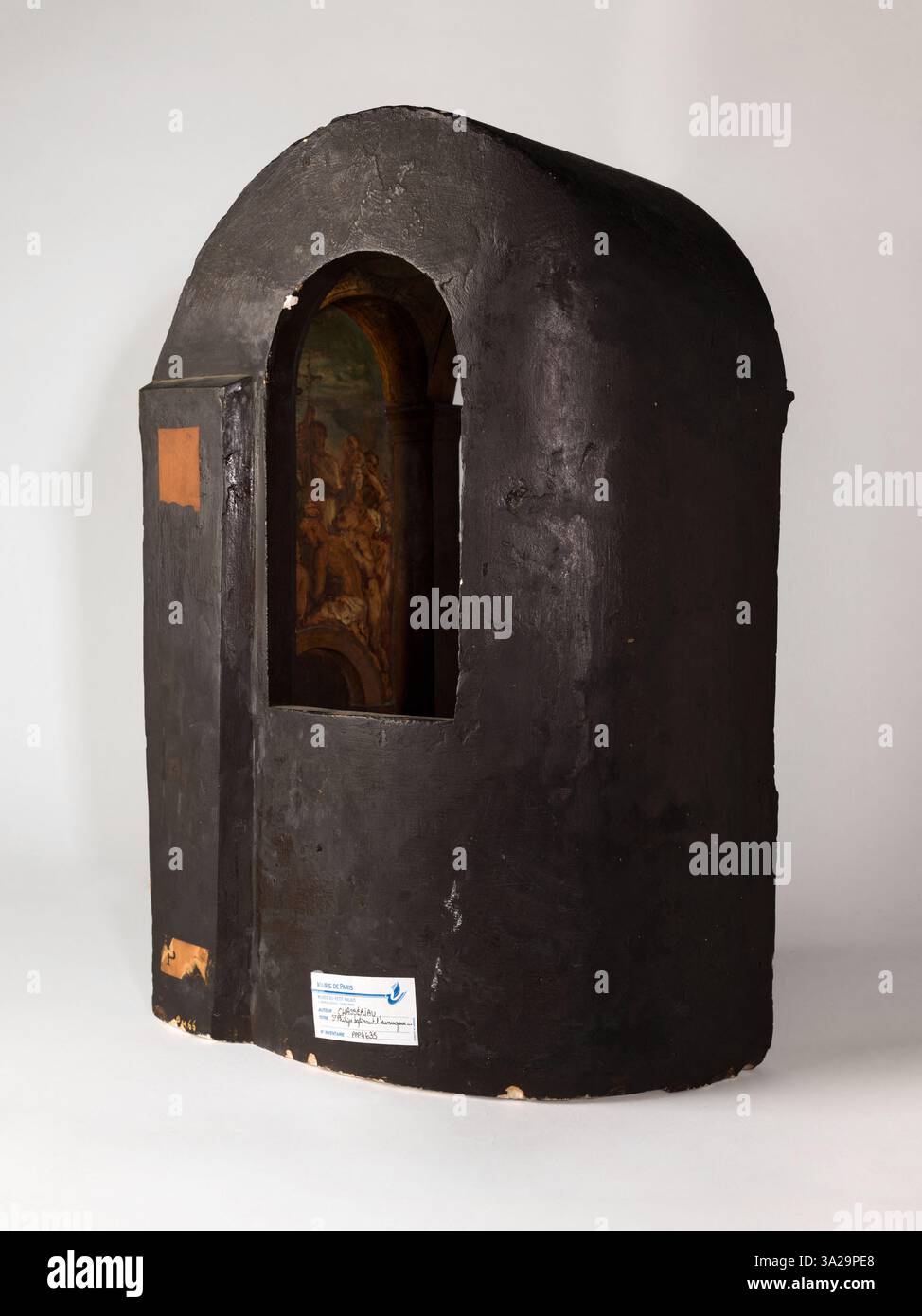 This model represents the design for the baptismal font chapel at Saint ...