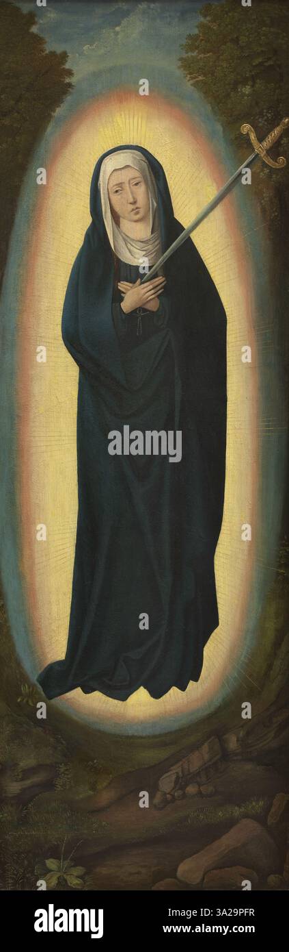 'Mater Dolorosa' by the Master of Hoogstraeten portrays the Virgin Mary ...
