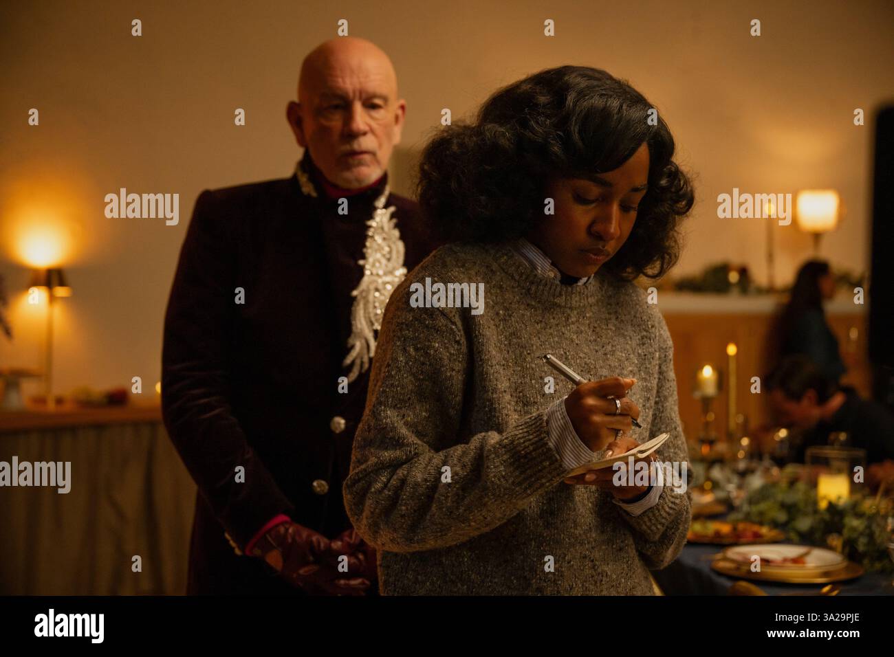 Opus (2025)Ayo Edebiri John Malkovich *Filmstill - Editorial Use Only ...