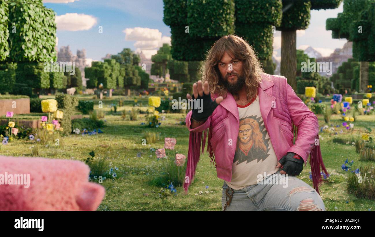 A Minecraft Movie (2025)JASON MOMOA as Garrett *Filmstill - Editorial ...