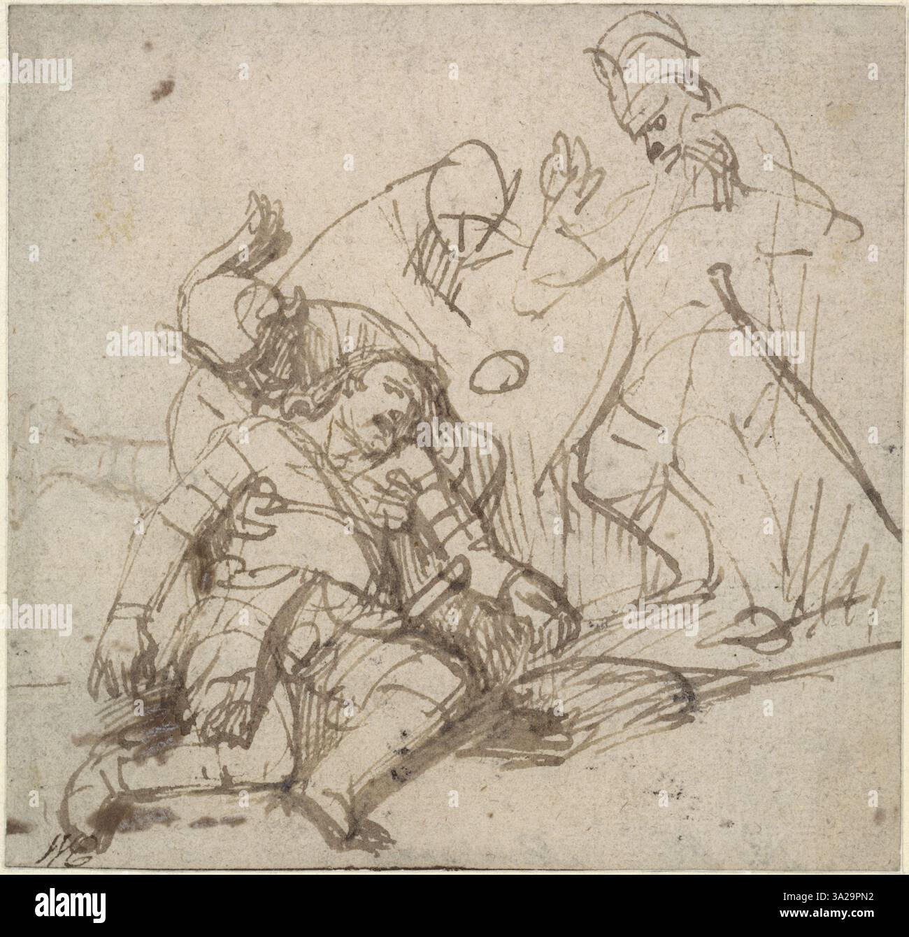 This painting depicts the conversion of Saul to Paul, capturing the ...