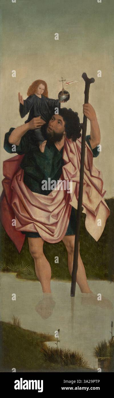 This 15th-century painting by the Master of the Antwerp Triptych ...