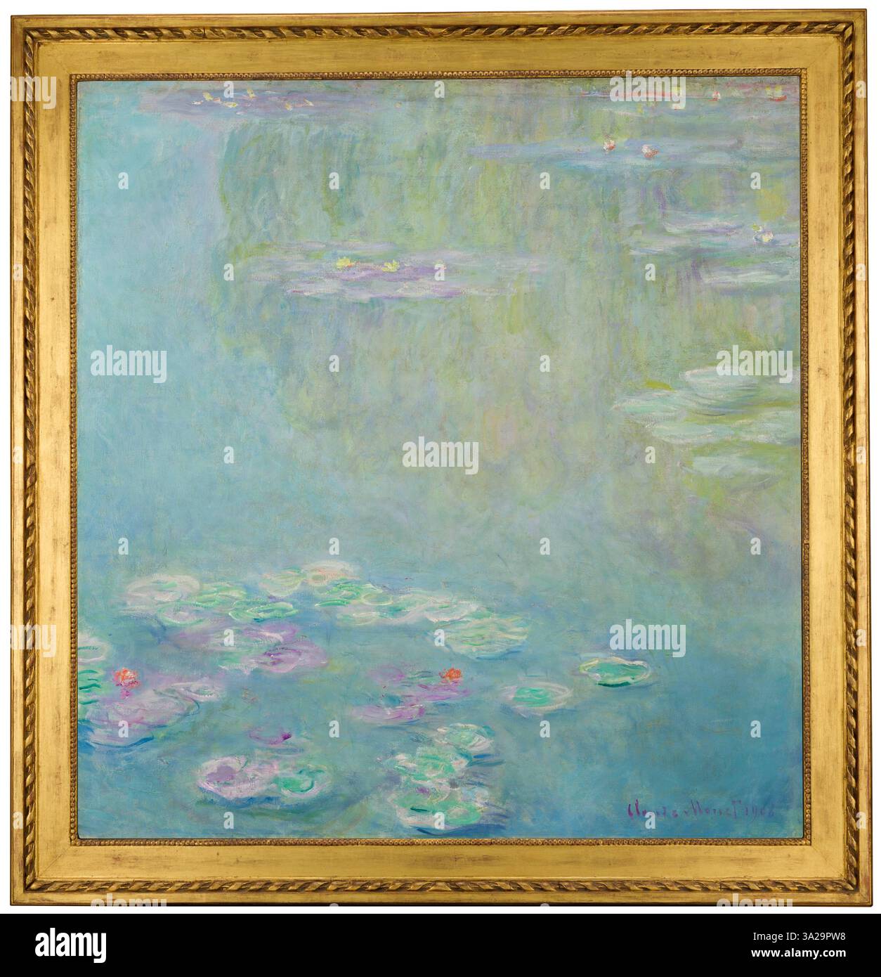 Monet’s 'Waterlilies' (1908) captures the tranquility and beauty of his ...