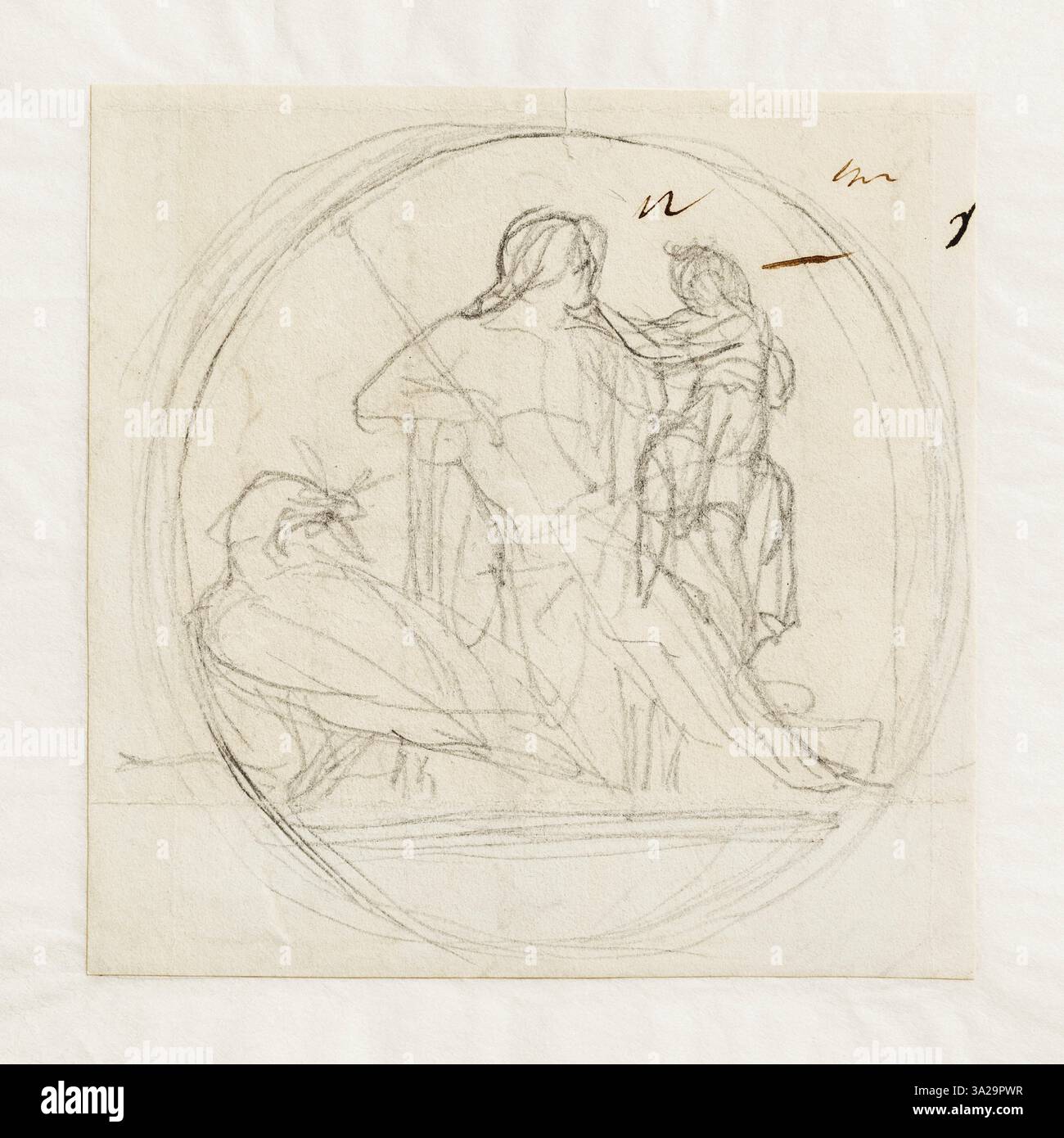 In C1133r, Bertel Thorvaldsen captures the human figure in marble with ...