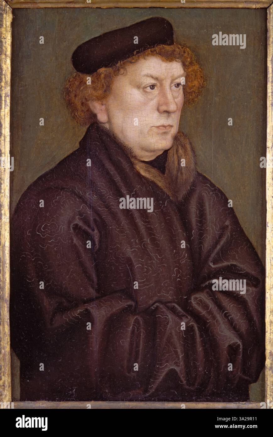 This portrait by Lucas Cranach the Elder depicts an unnamed scholar from the early 16th century ...