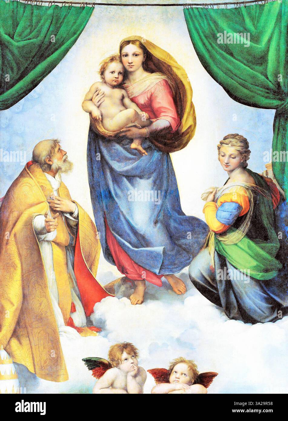 Raphael’s *Sistine Madonna* (1514) is a renowned religious painting ...