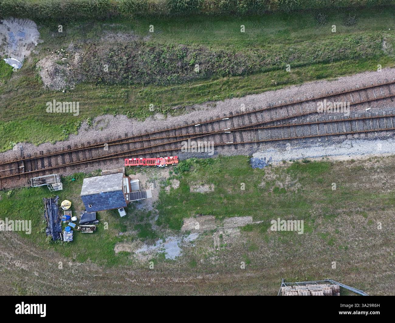 Yorkshire Wolds Railway, Fimber Halt vintage railway. Fimber, East ...