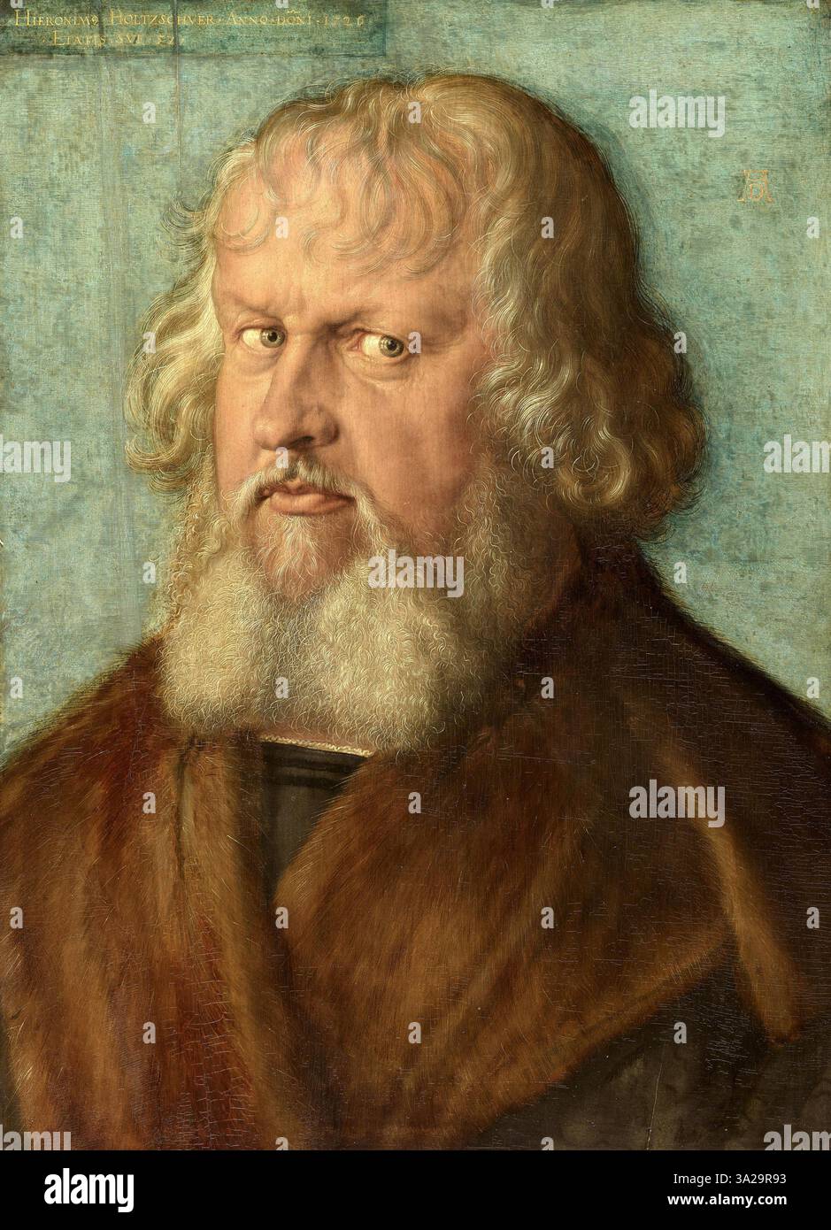 This portrait of Hieronymus Holzschuher, painted by Albrecht Dürer in ...