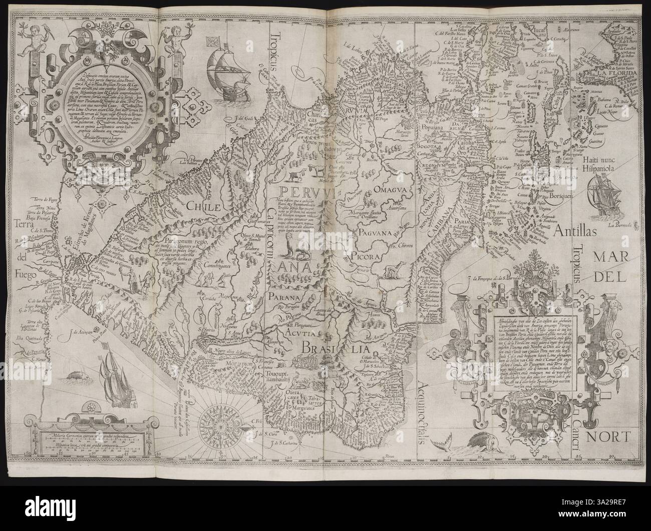 This map by Arnold Florent van Langren, created in 1596, illustrates ...