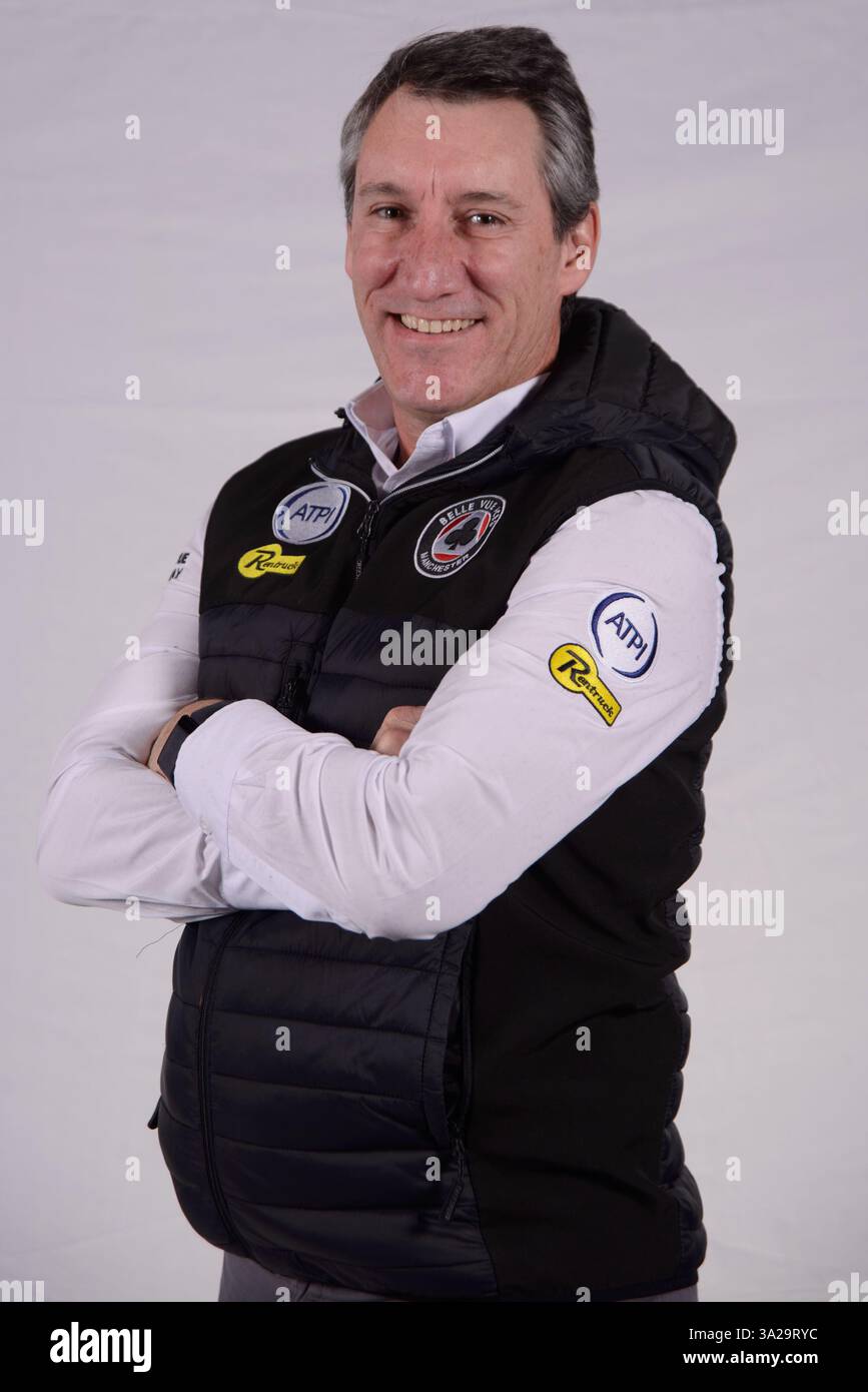 Mark Lemon, Belle Vue Aces Team Manager during the Belle Vue Aces Media ...